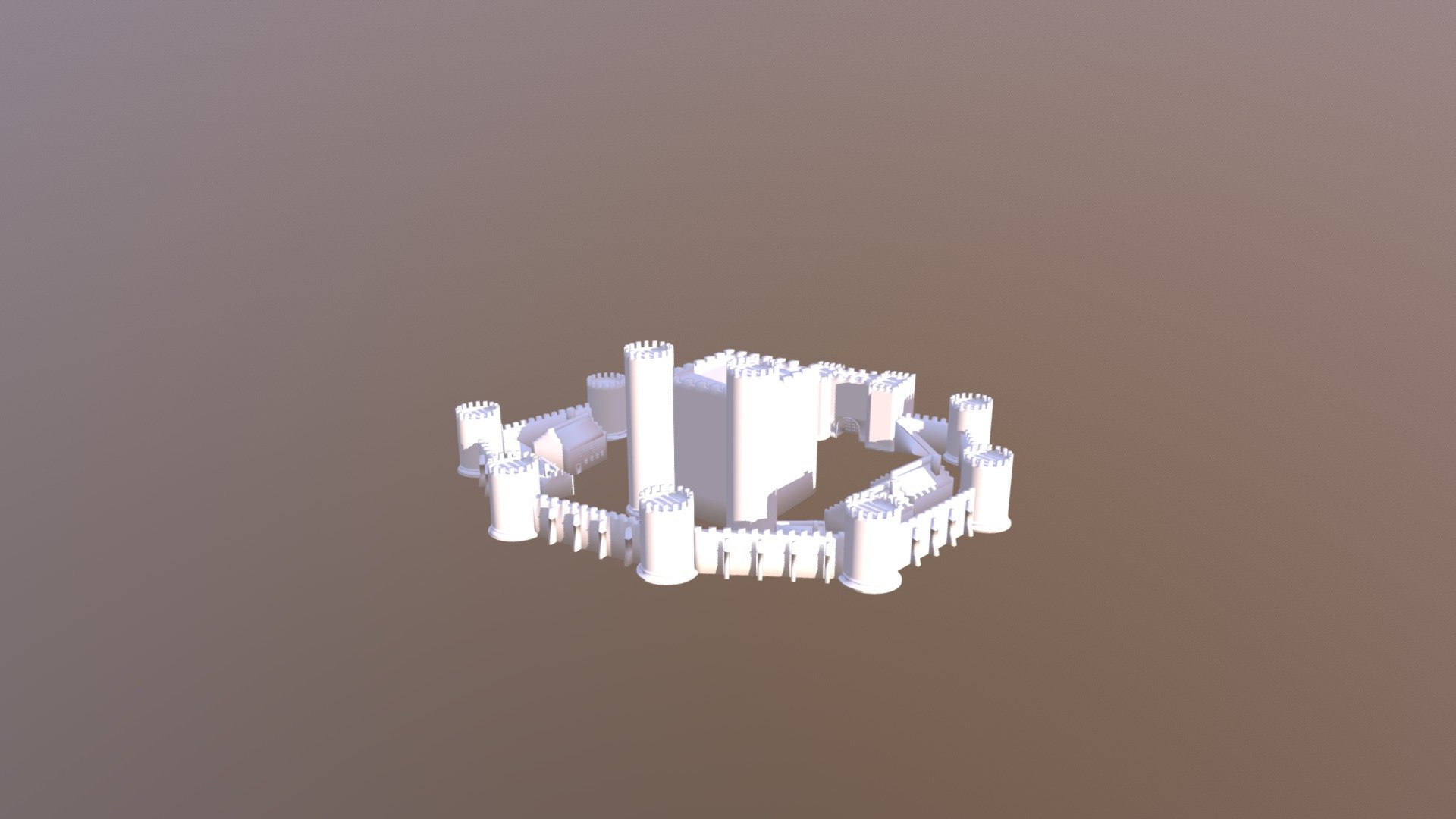 Trabalho 1 De Representação 3D - Castelo - 3D model by flavioh15.fh ...