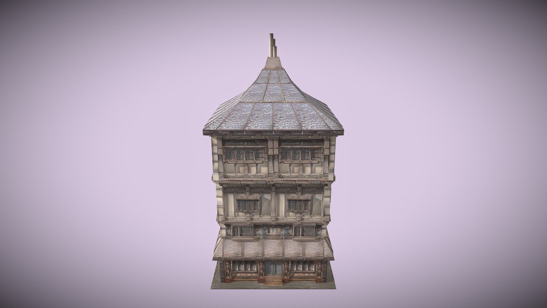 Fantasy City Building 01 - Download Free 3D model by Scol3D ...