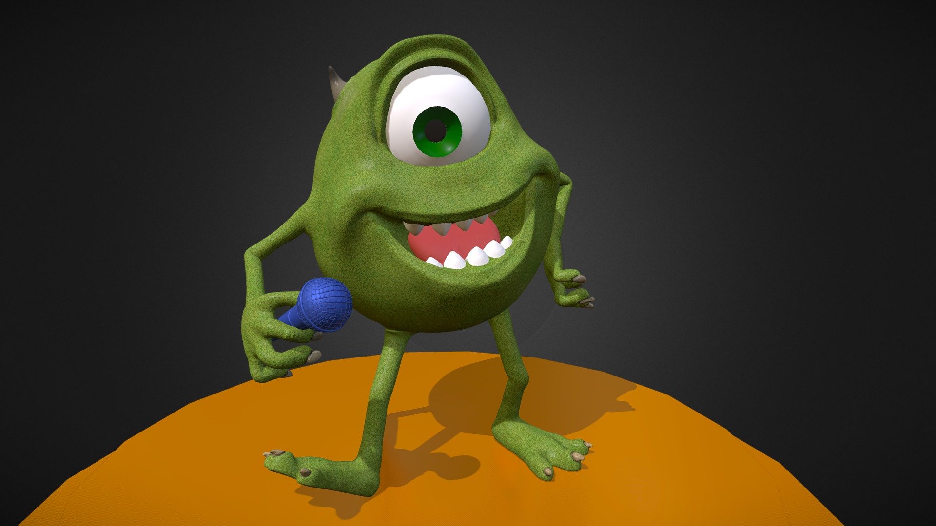 Mike - 3D model by Hendselim [7625e38] - Sketchfab
