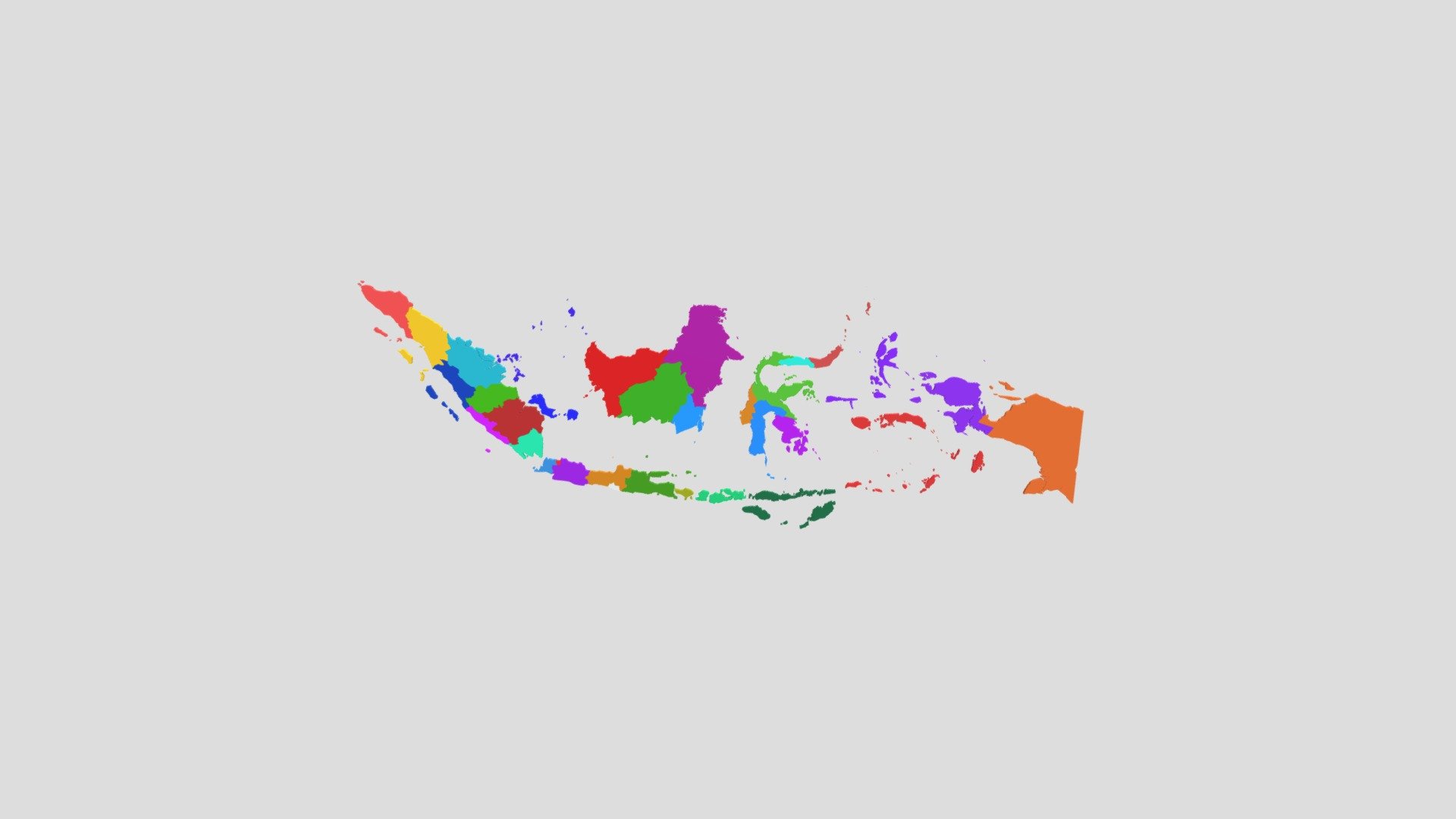 Peta Provinsi All - 3D model by Agung Ade Yulianto (@adeagung77 ...
