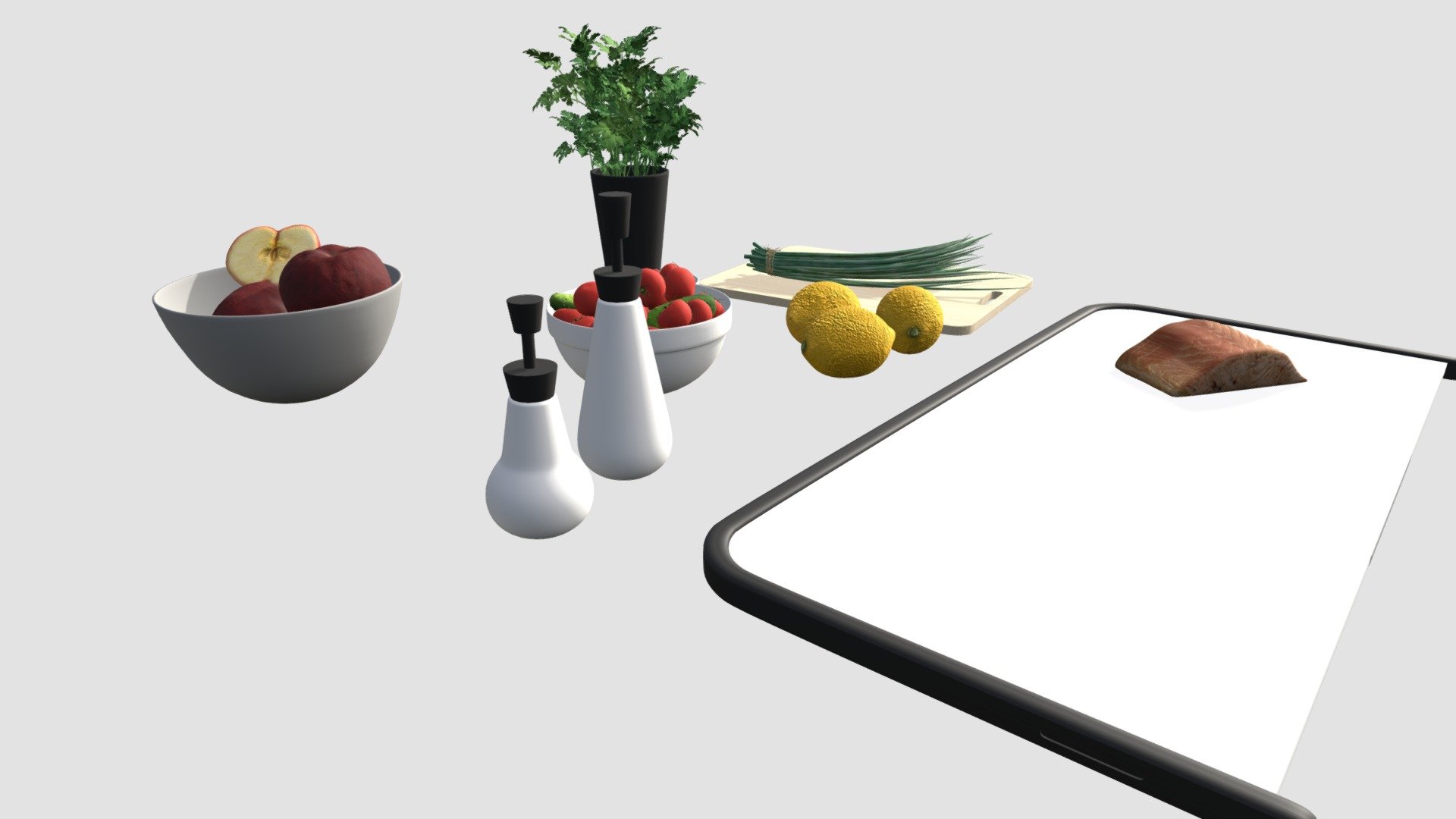 kitchen props - Buy Royalty Free 3D model by Evermotion [7626858 ...