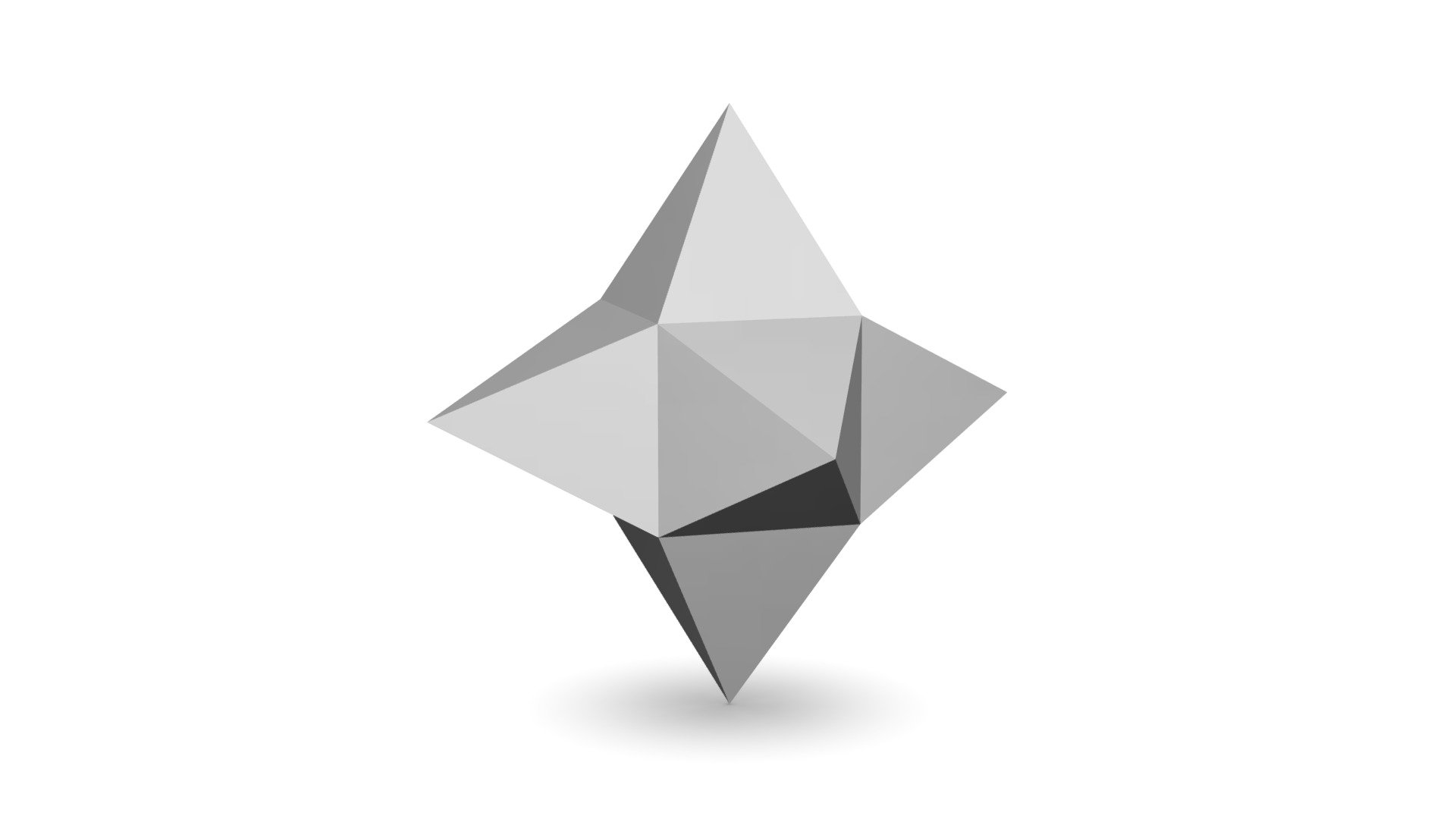Stellated Cube - 3D model by paperkawaii [7626959] - Sketchfab