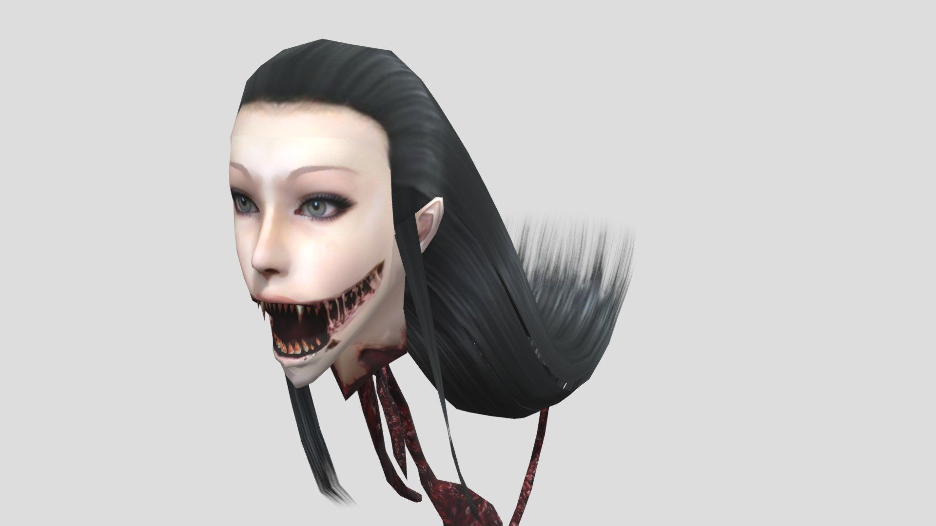 Krasue - Download Free 3D model by HorrorX (@chand_the_game_maker ...