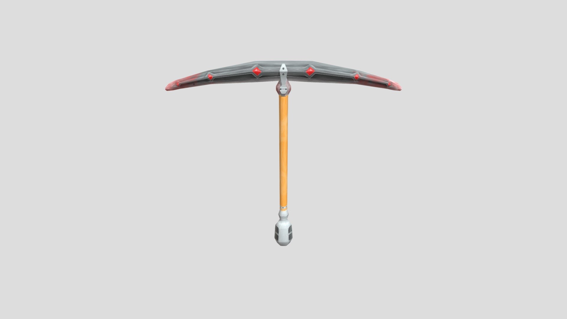 Obsidian pickaxe - 3D model by David_Tugui [7627636] - Sketchfab