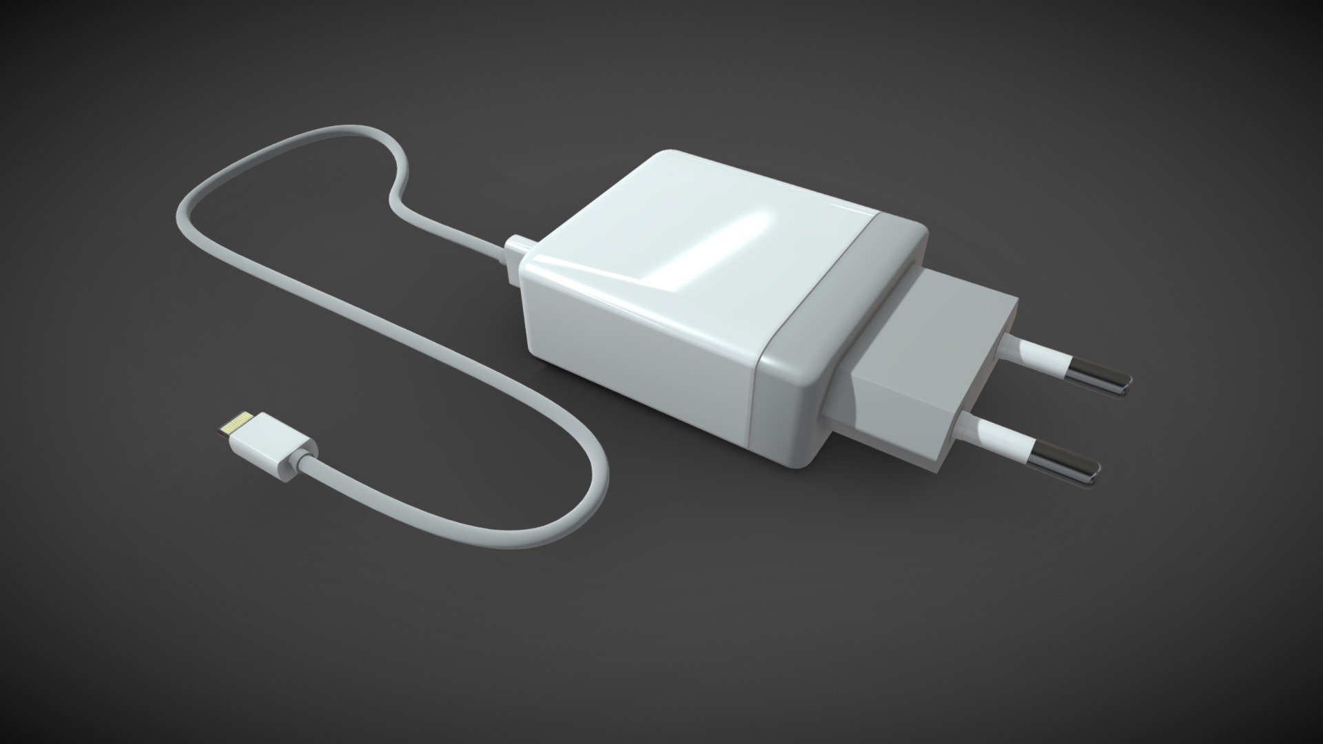 Phone charger - Download Free 3D model by starkerg [762976e] - Sketchfab