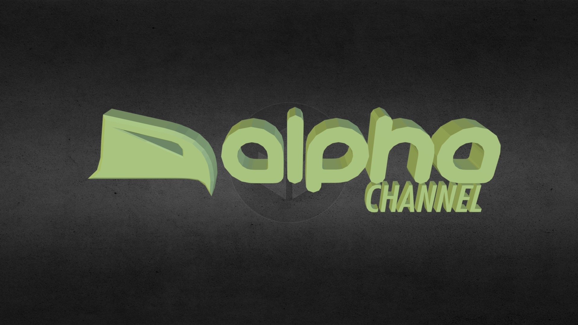 Logo Alpha Channel Leve - 3D model by web_alphachannel [762a699 ...