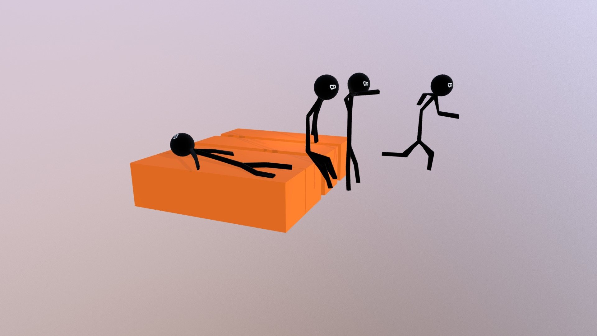 stickman - 3D model by KenZinGaming [762e34a] - Sketchfab
