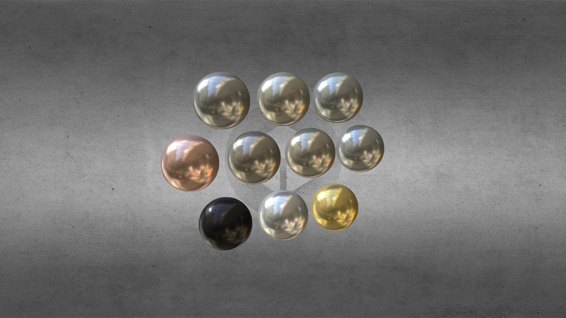 PBR Spheres - 3D model by santiago_john [762e47c] - Sketchfab