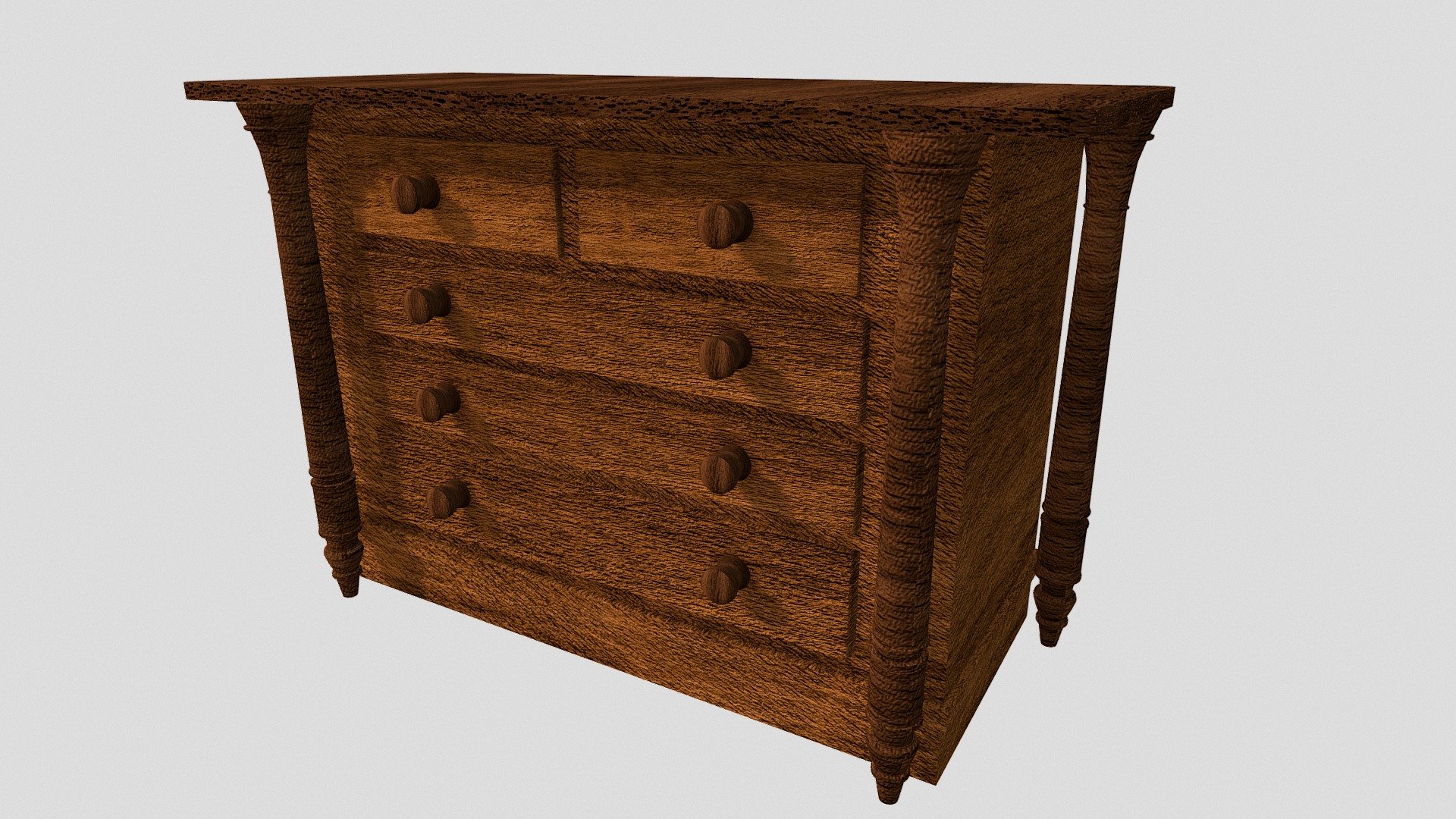 Low Poly Antique Drawer - Buy Royalty Free 3D model by Hoody468 ...