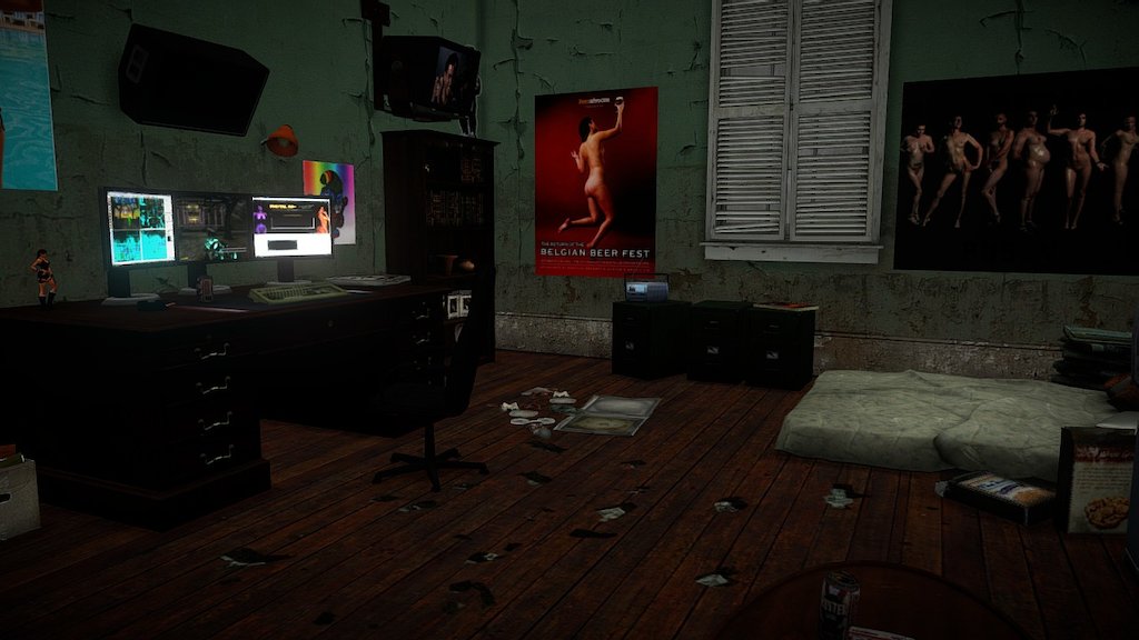 Ash Room - 3D model by evil-ash [762f121] - Sketchfab