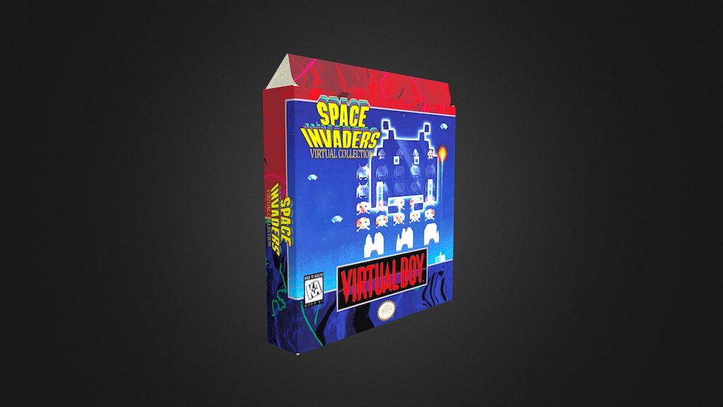 Space Invaders Box - 3D model by VirtuousRage [76306ce] - Sketchfab