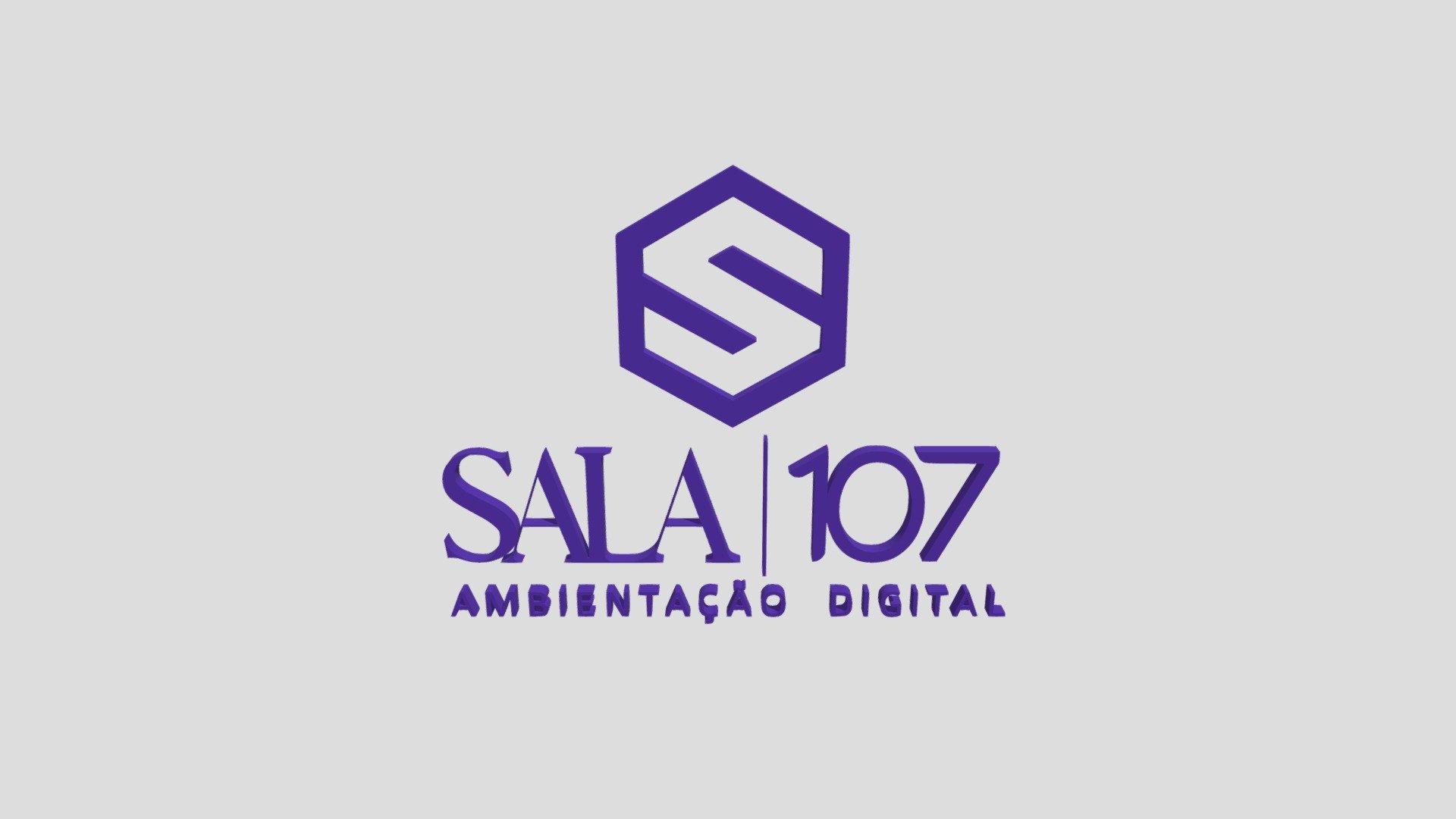 SALA 107 LOGO - 3D model by davidfeliciano [76320a8] - Sketchfab