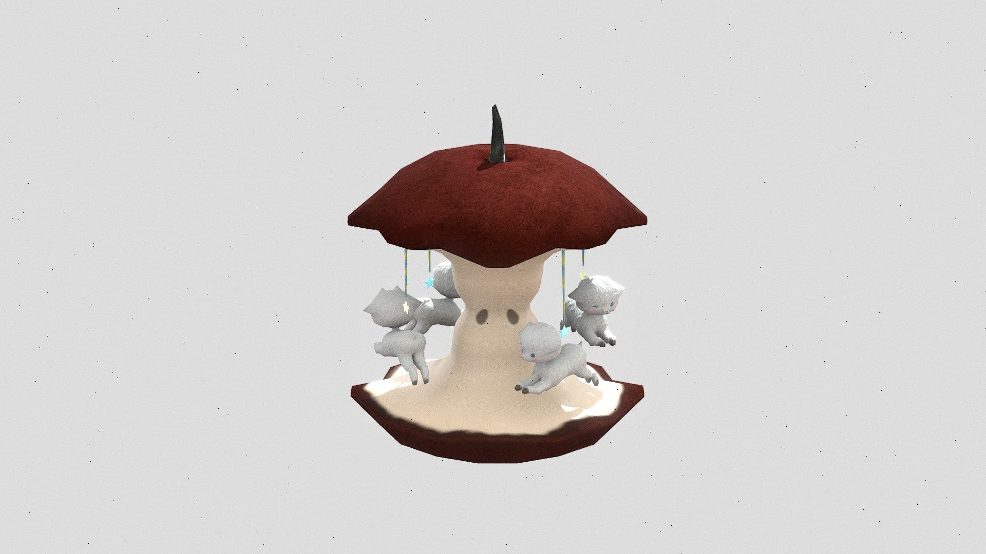 Merry go Round_New - 3D model by uruween [7632b1b] - Sketchfab