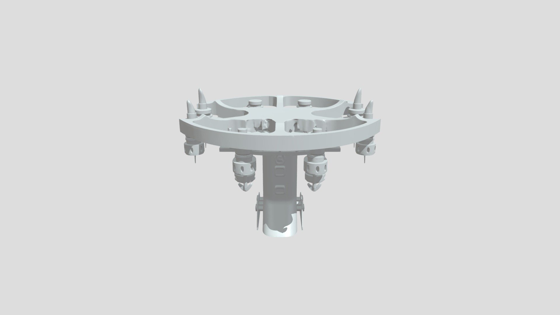 Automated tool changer in CNC machine - 3D model by ...