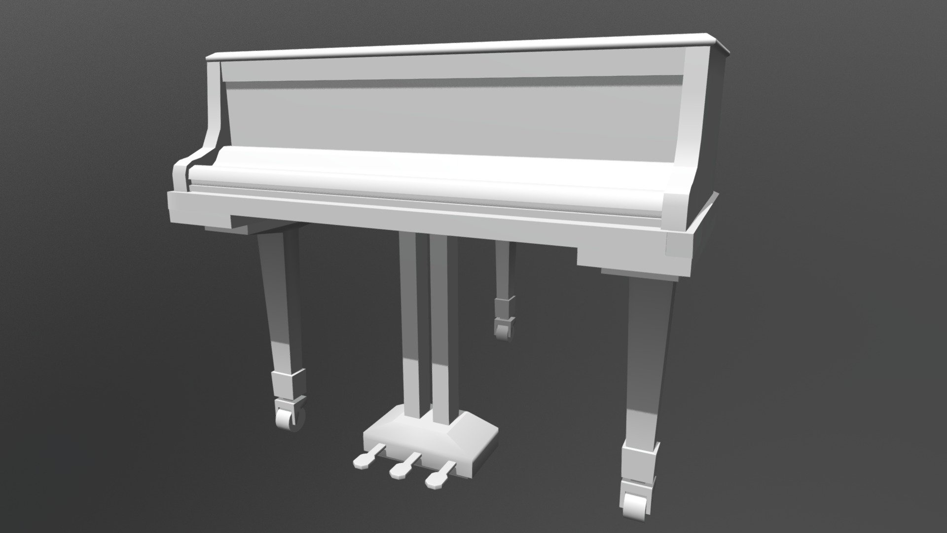 Piano - 3D model by keelyanne [7634023] - Sketchfab