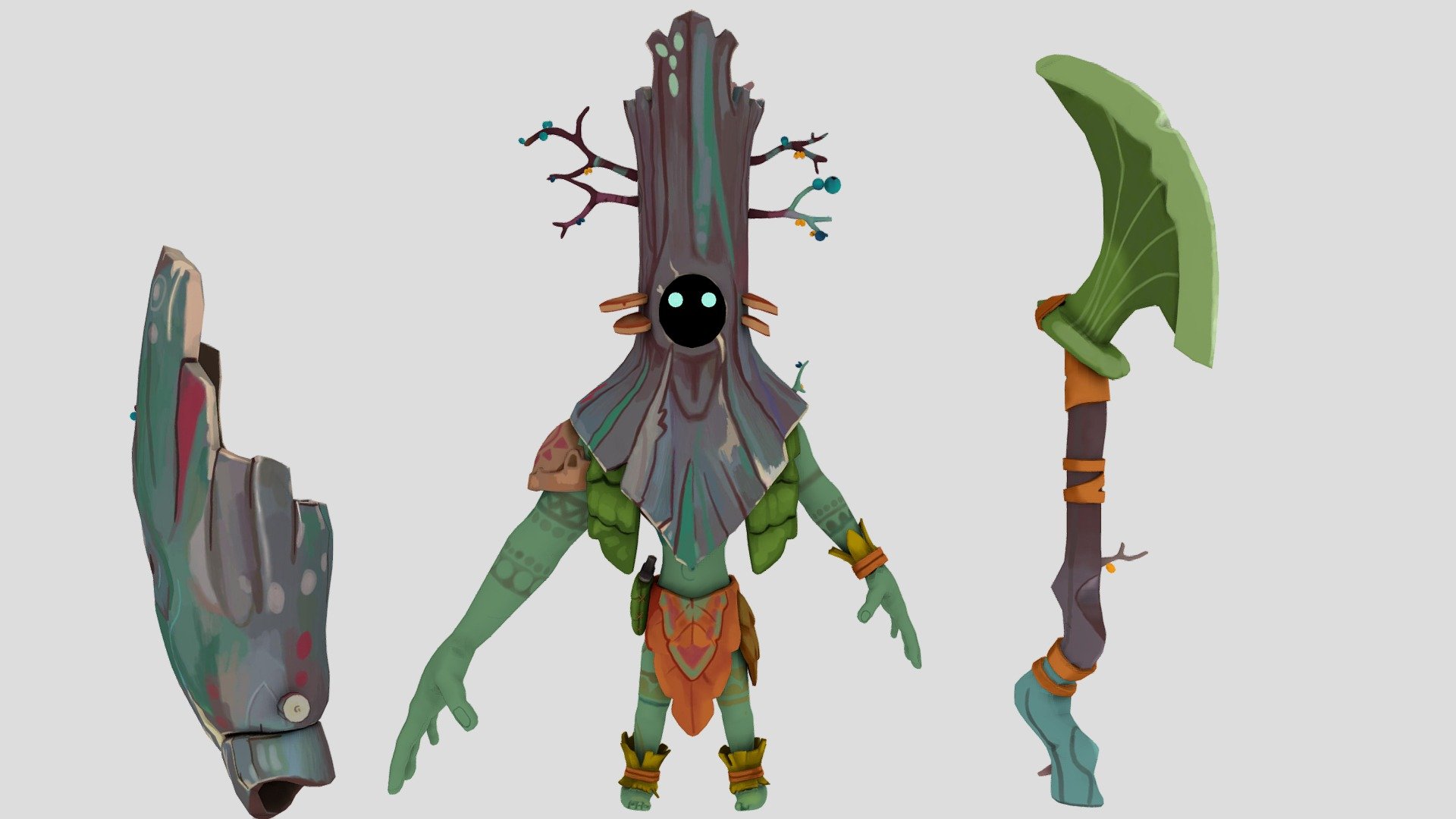 forest guard - Download Free 3D model by FioreDiMatteo [76340a2 ...