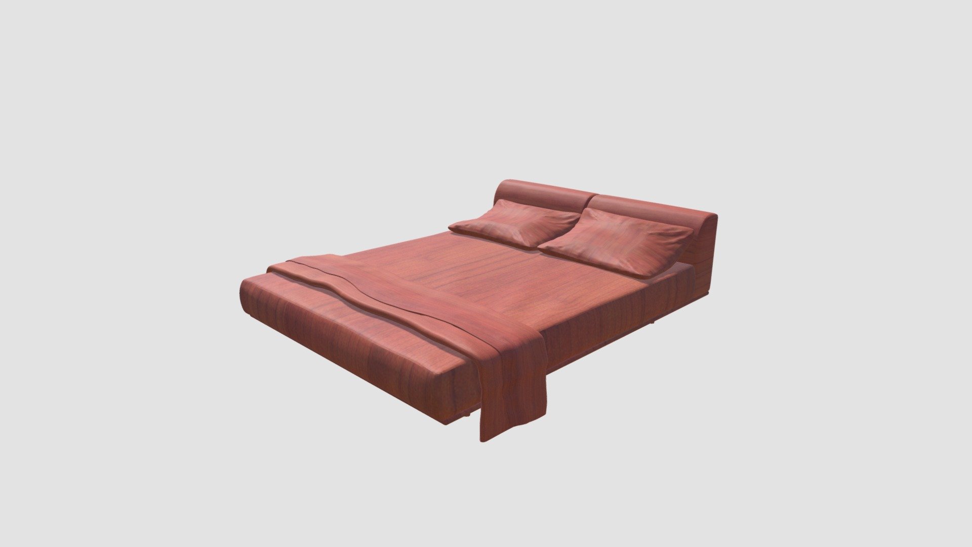 bed - Buy Royalty Free 3D model by Evermotion [76351d1] - Sketchfab Store