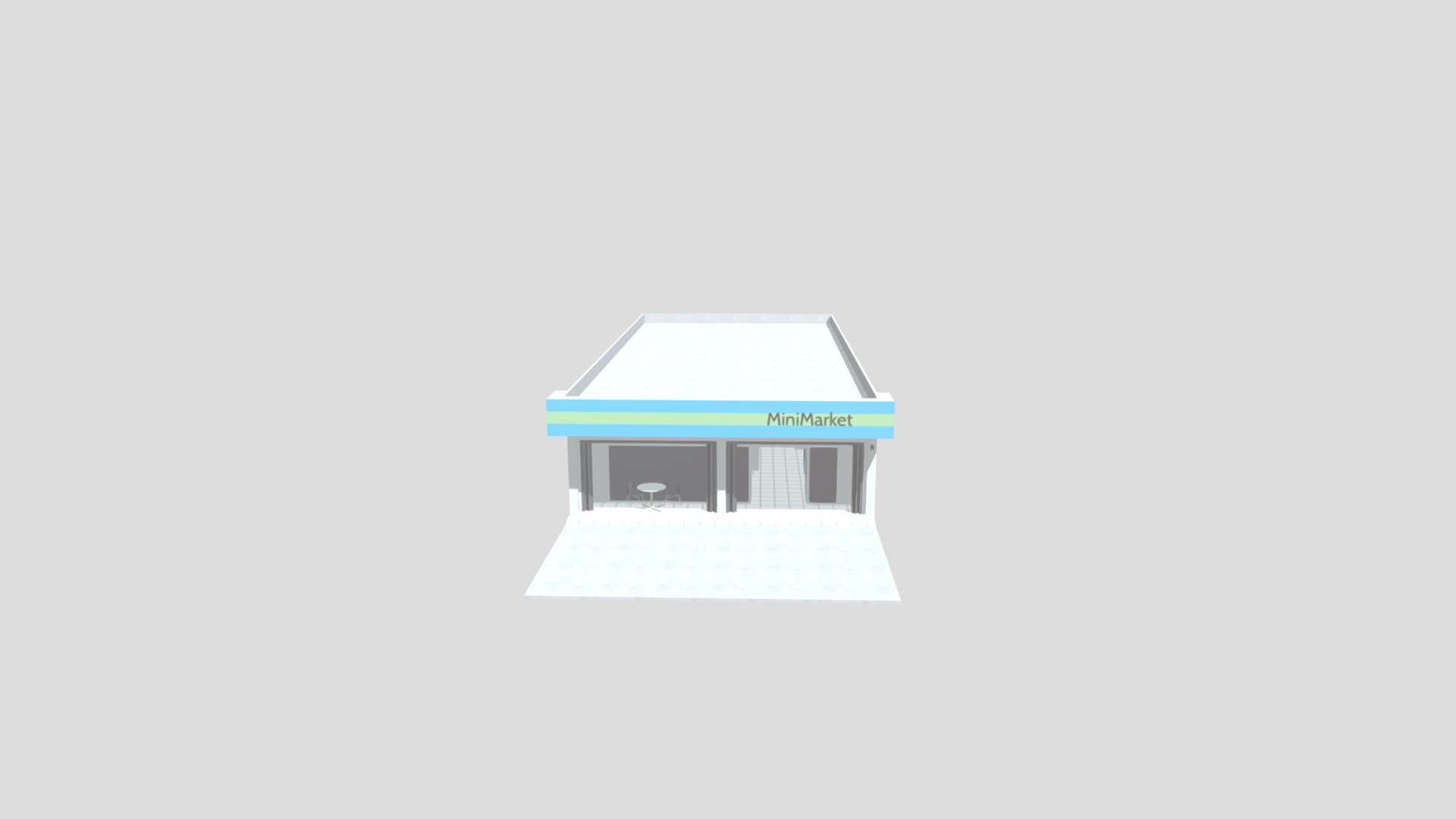 convenience-store - 3D model by bouichahassan2006 [763628c] - Sketchfab