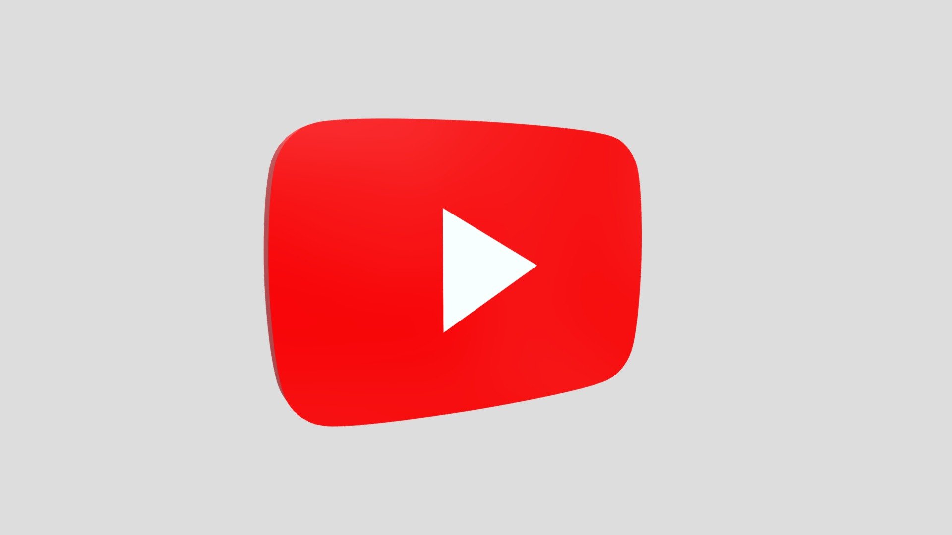 YouTube Button - Download Free 3D model by LordOfTheSnow [7637735 ...