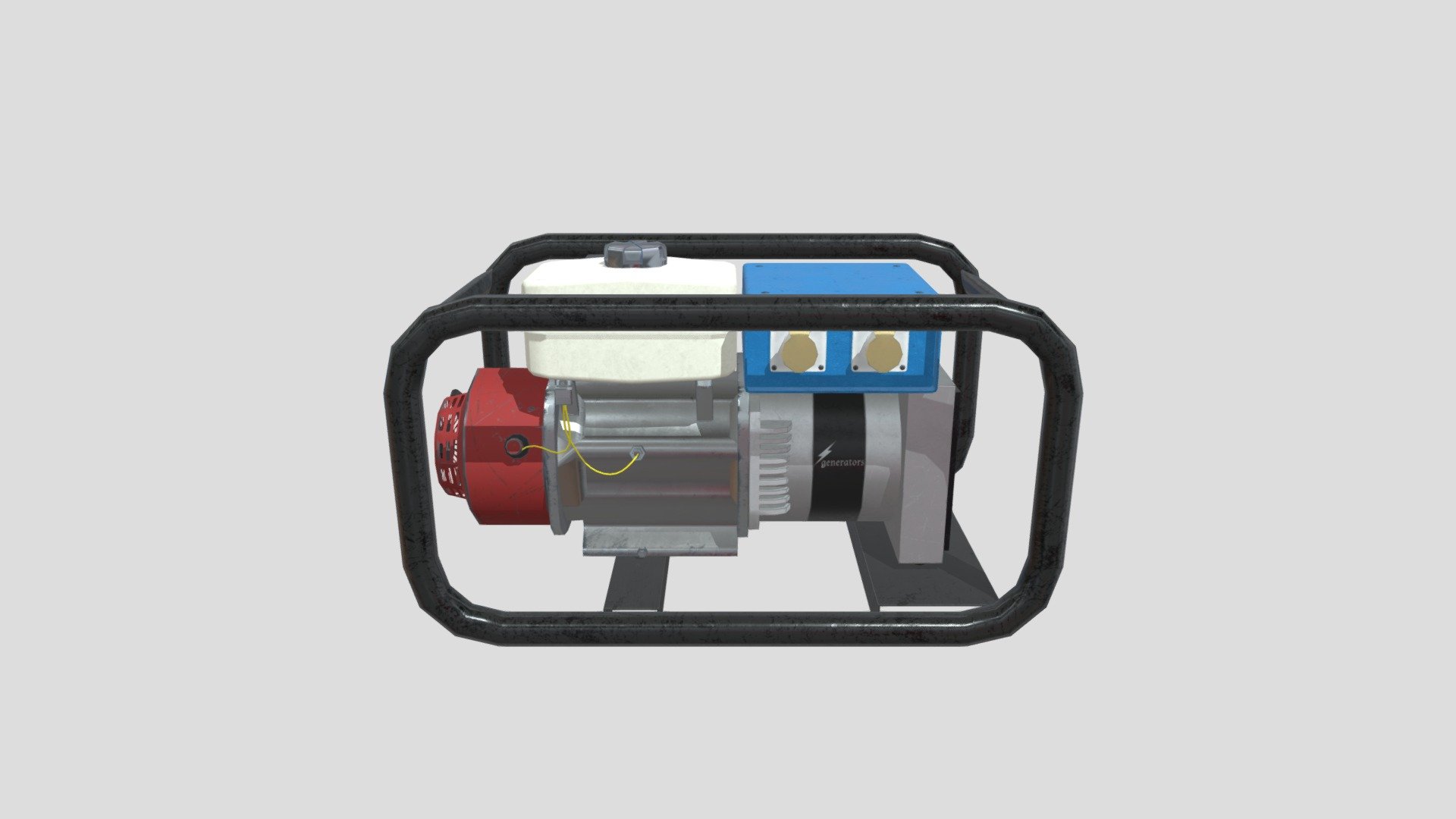5KVA generator - Buy Royalty Free 3D model by MXR (@MXR.ai) [7639c05 ...
