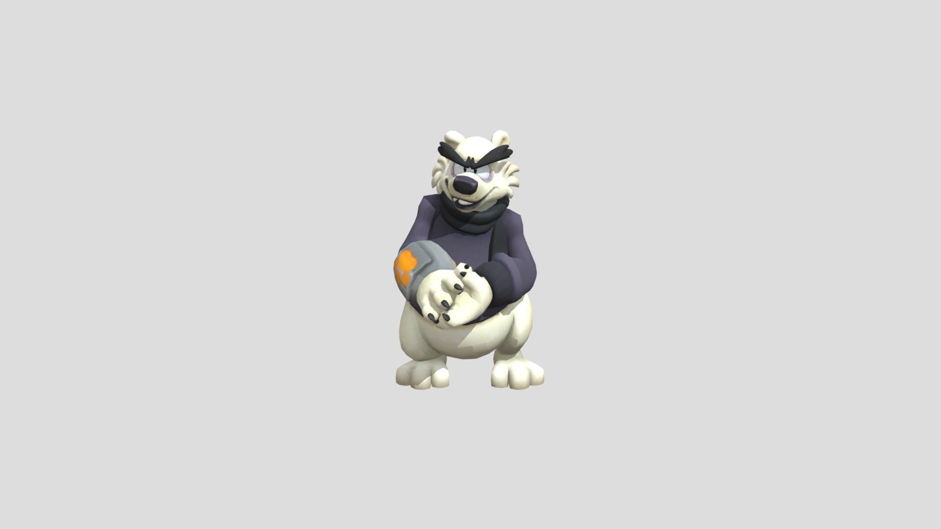 Herbert P. Bear (Animation 6) - Download Free 3D model by ...