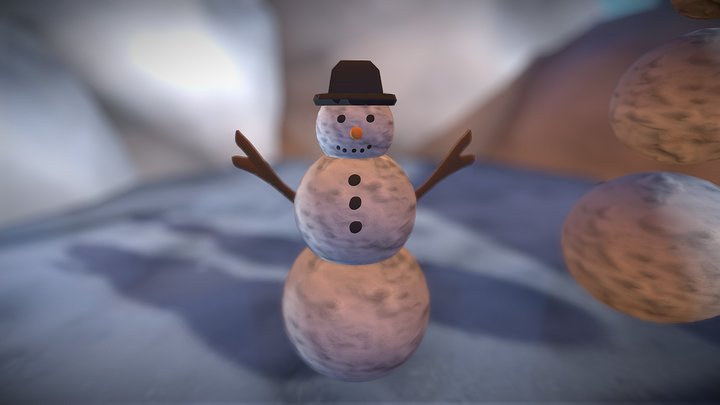 Snowman 3D models - Sketchfab