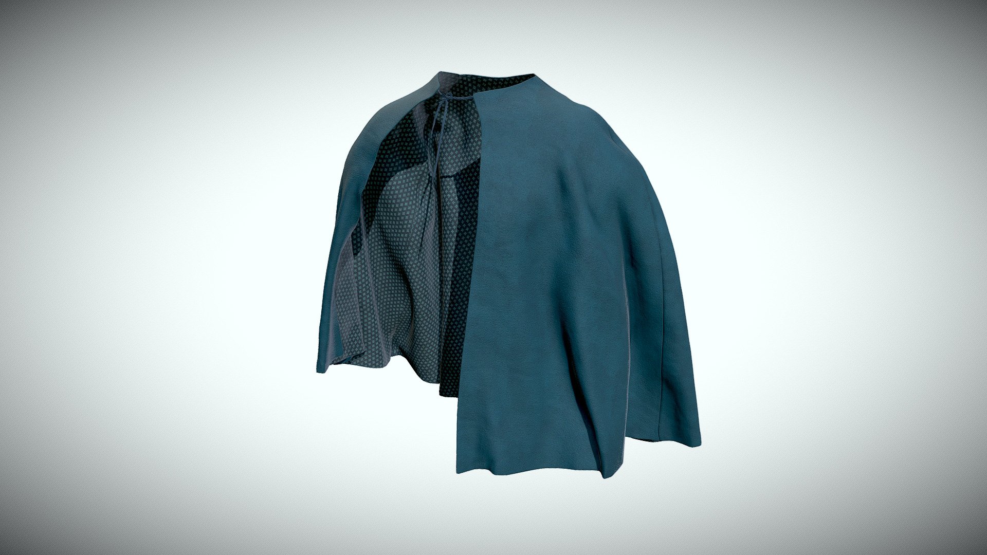 Cape from a traditional engraving - Download Free 3D model by Mariia ...