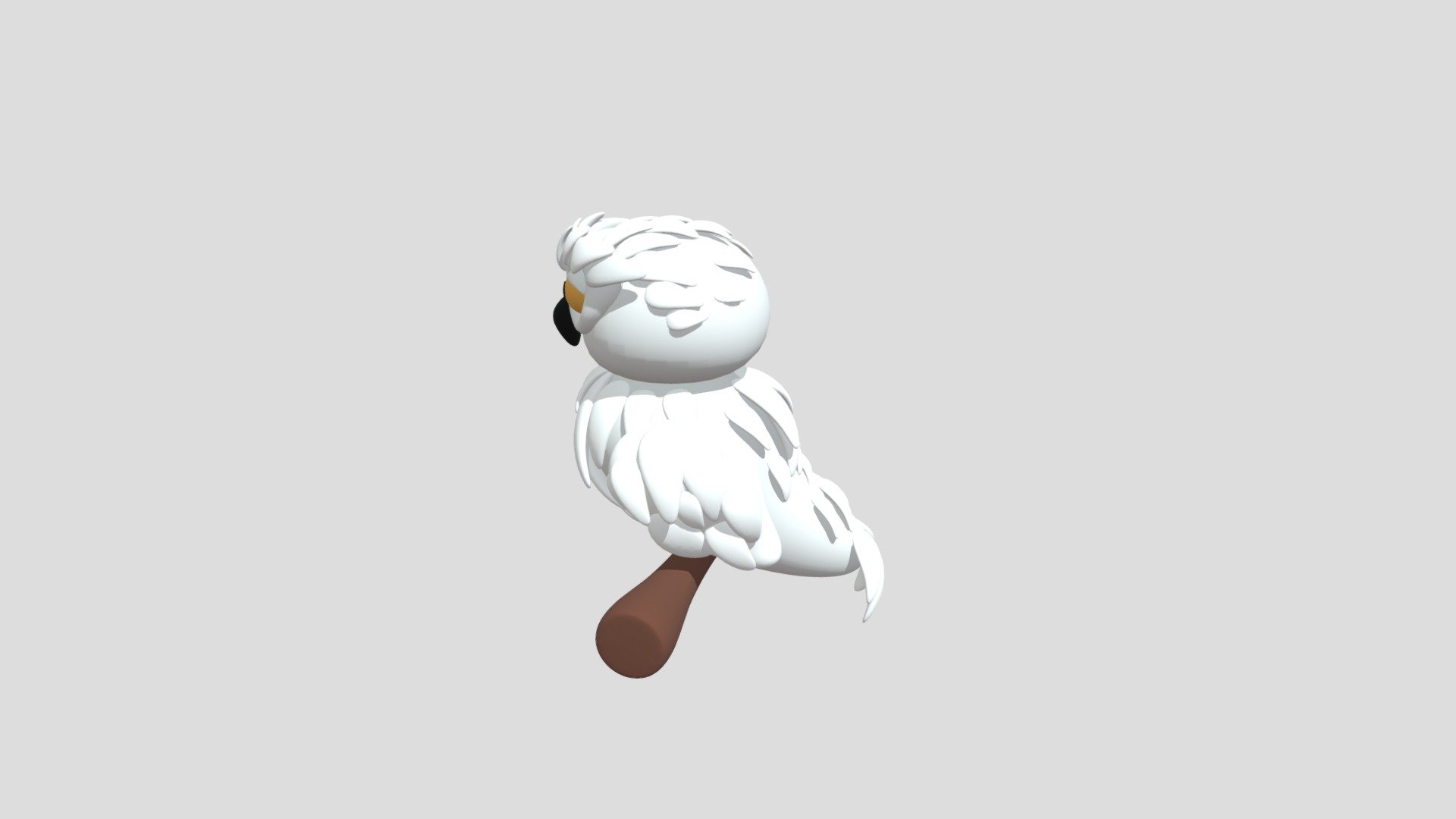 Hibou - Download Free 3D model by slaughterfr06 [763b3a6] - Sketchfab