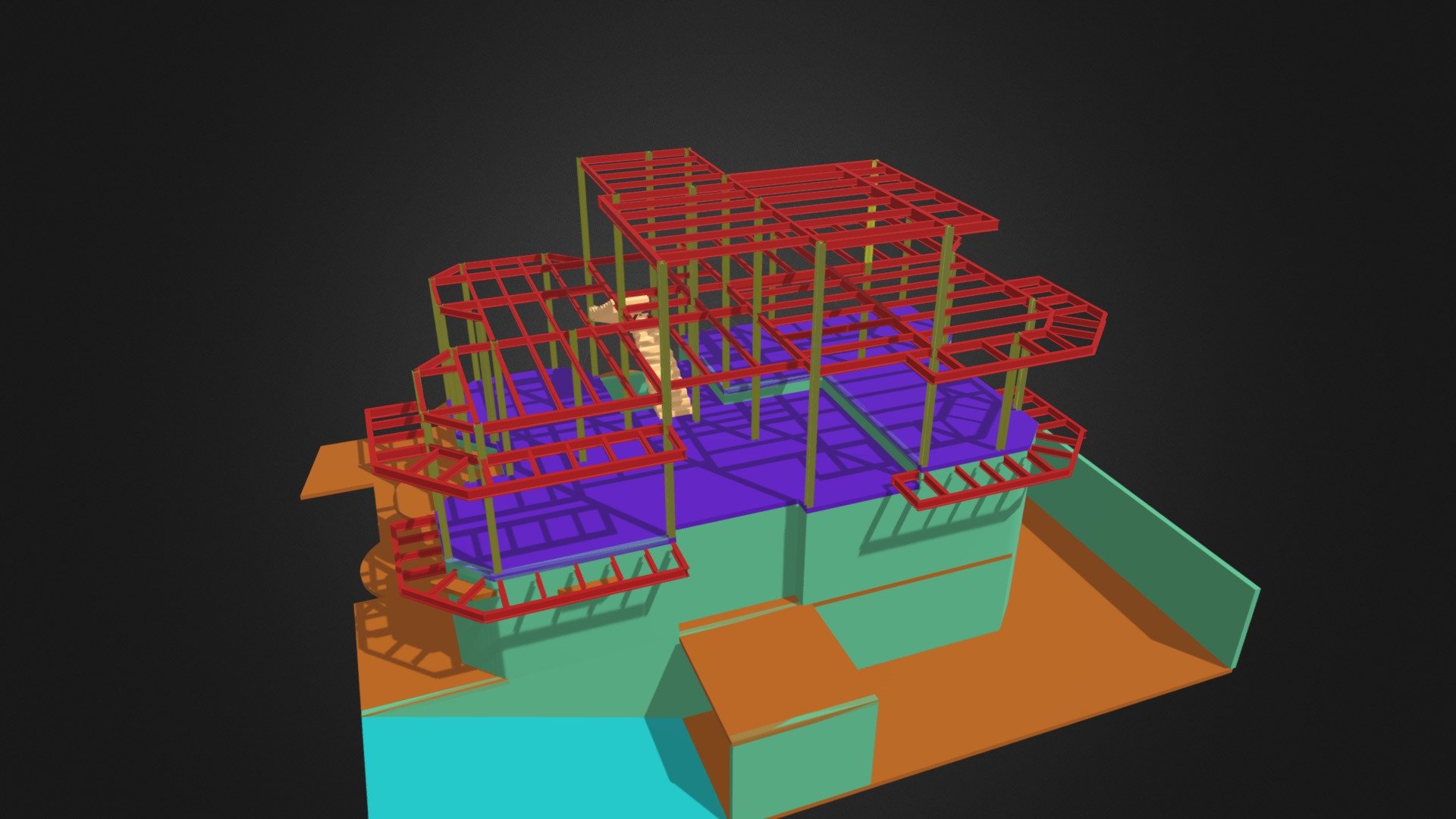 BUILDING EXTENSION (95) - Download Free 3D model by Ioannis Makariou ...