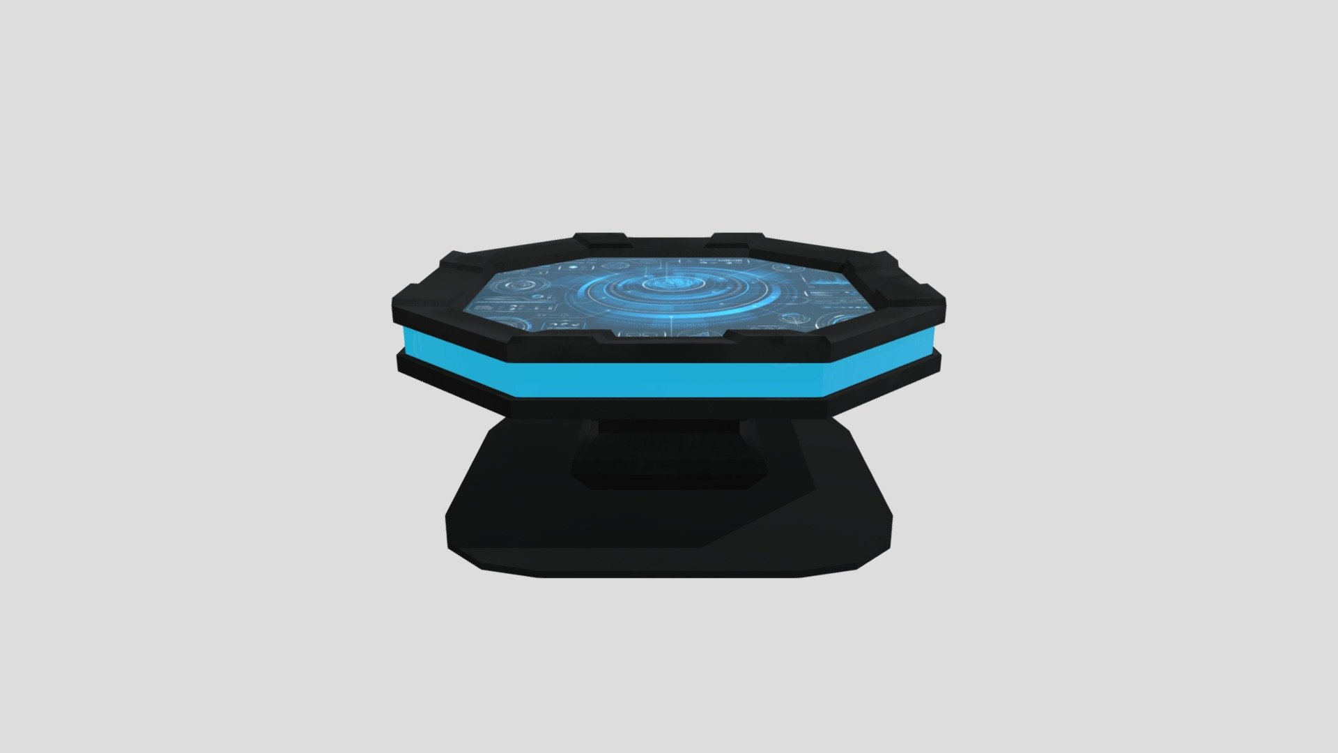 Sci Fi Table - 3D model by NotPaca (@Notvolts) [763cadf] - Sketchfab