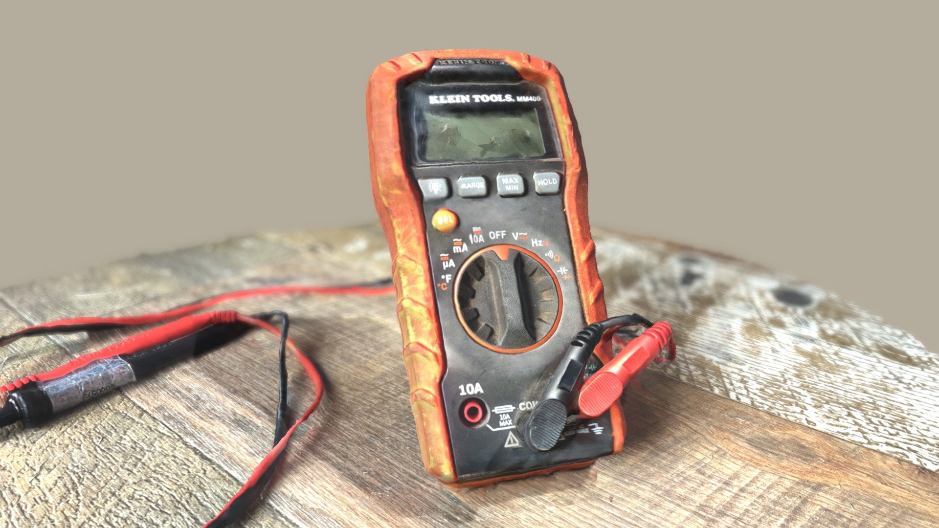 Multimeter . Volt Meter . (by Klein Tools) - Download Free 3D model by ...