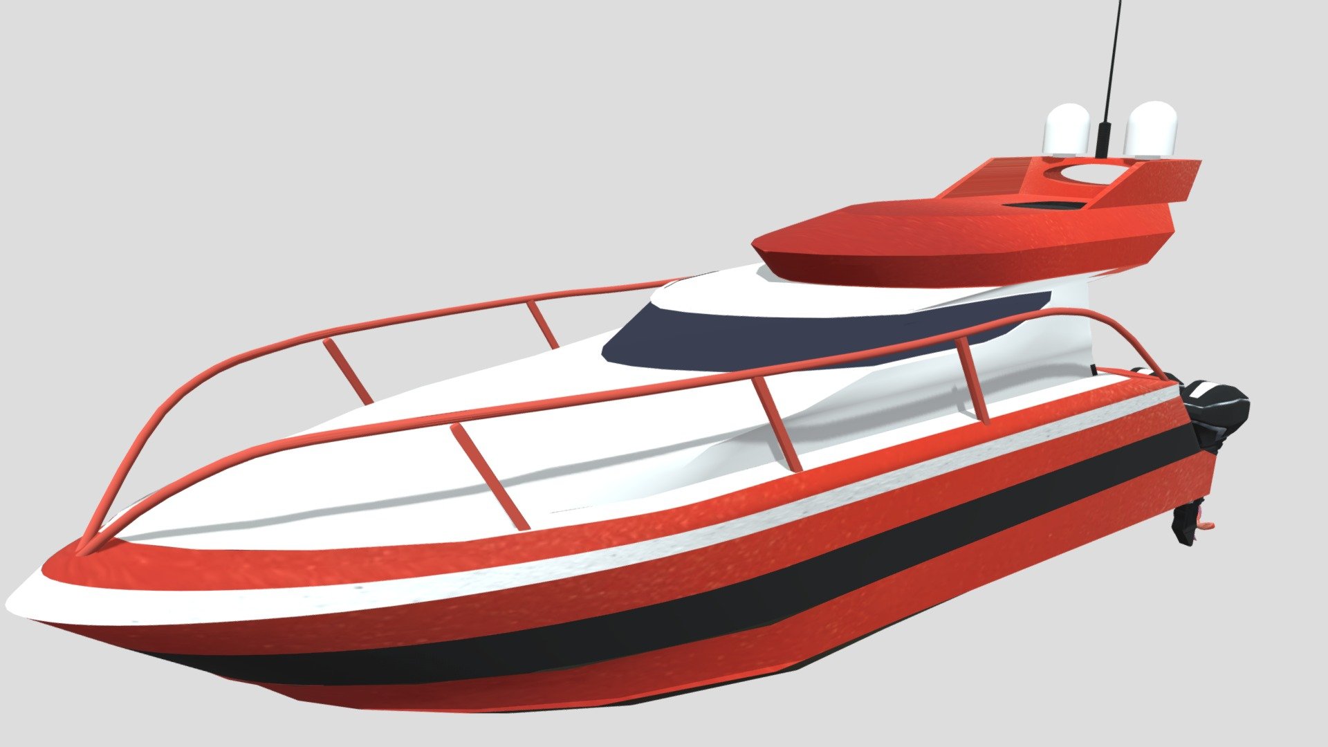 Speed Boat - Download Free 3D model by gogiart (@agt14032013) [763d635 ...