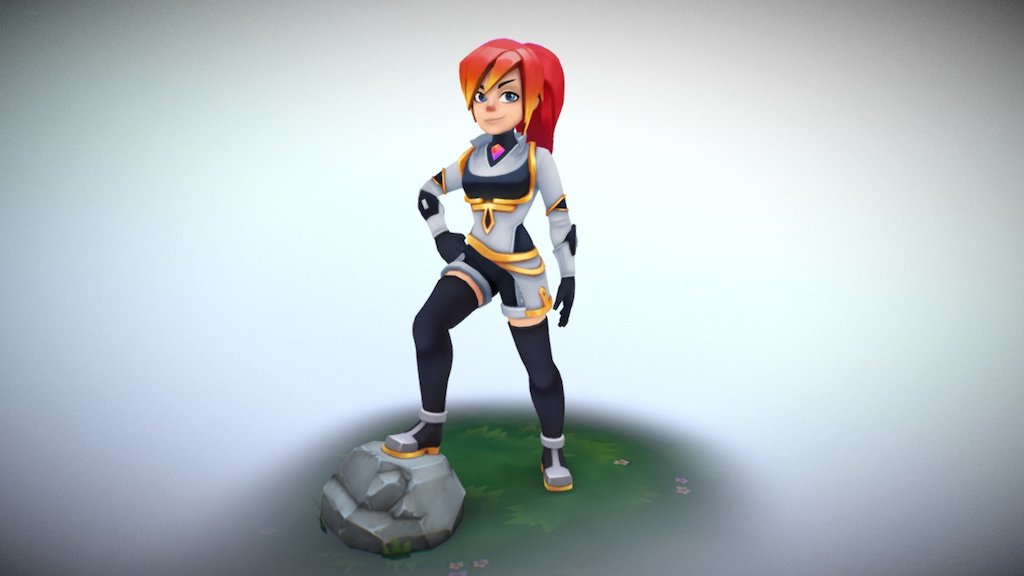 Player Character - 3D model by chemotoledo [763e441] - Sketchfab