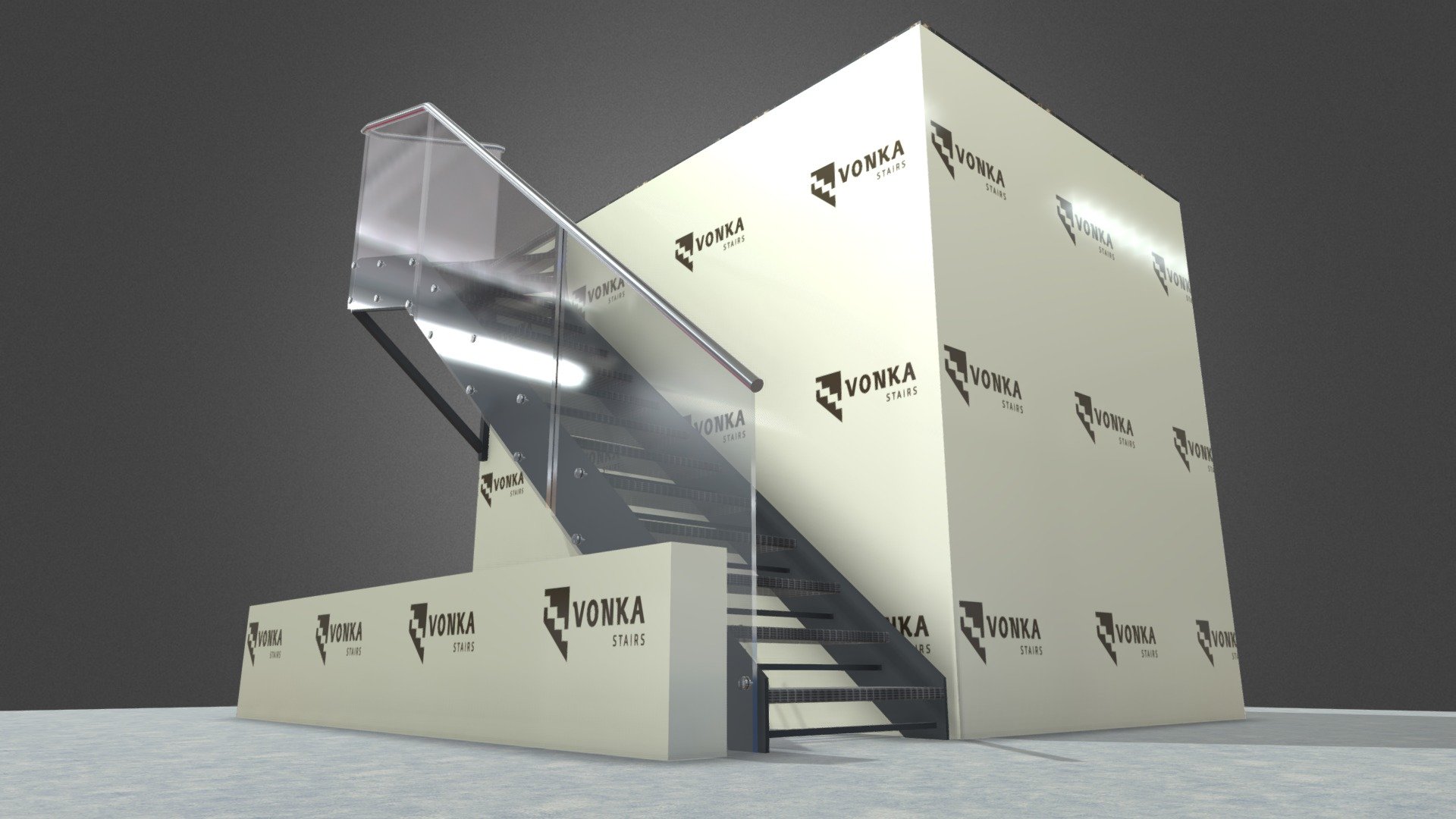 Sean Vaughan s2v3 - Download Free 3D model by Arek @ Vonka Stairs (@A ...