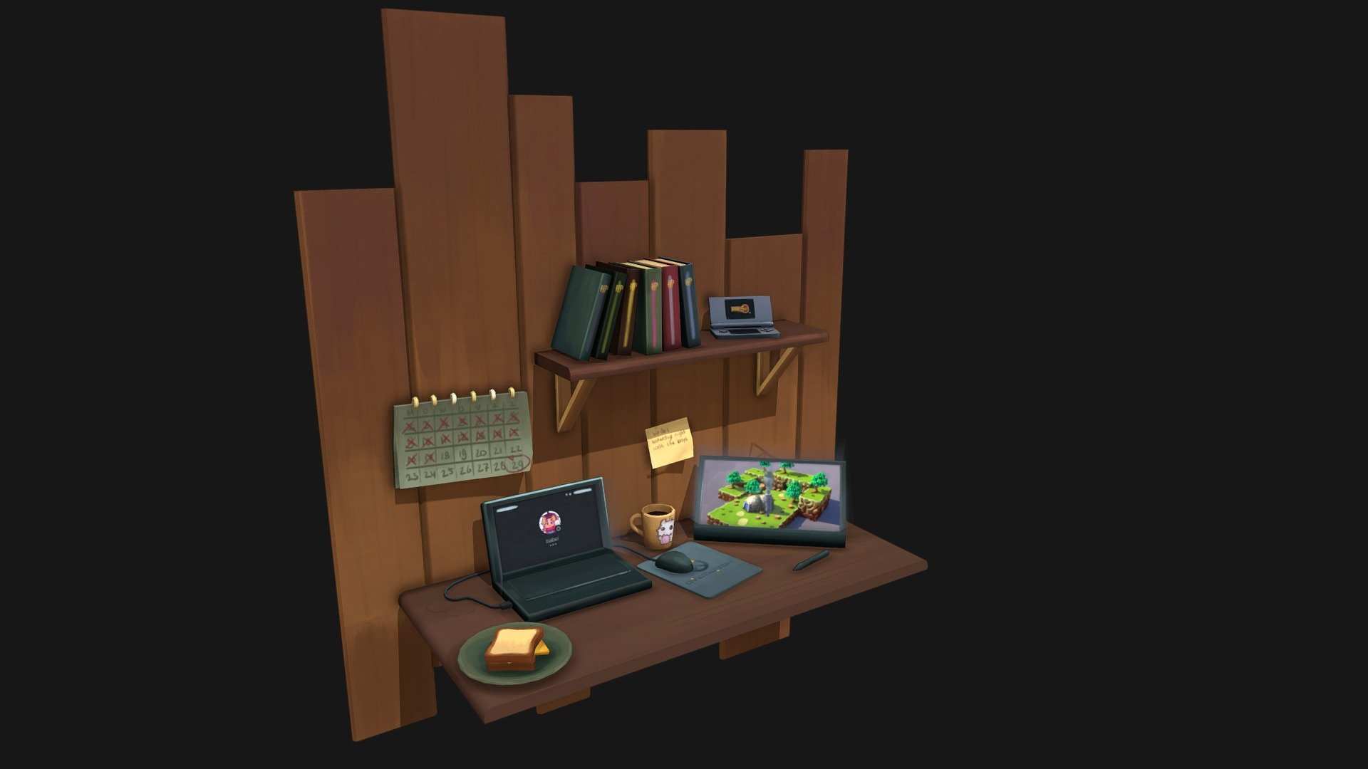 Secret Santa - 3D model by Isa Raaijmakers (@IsaLikesTea) [763f7e3 ...