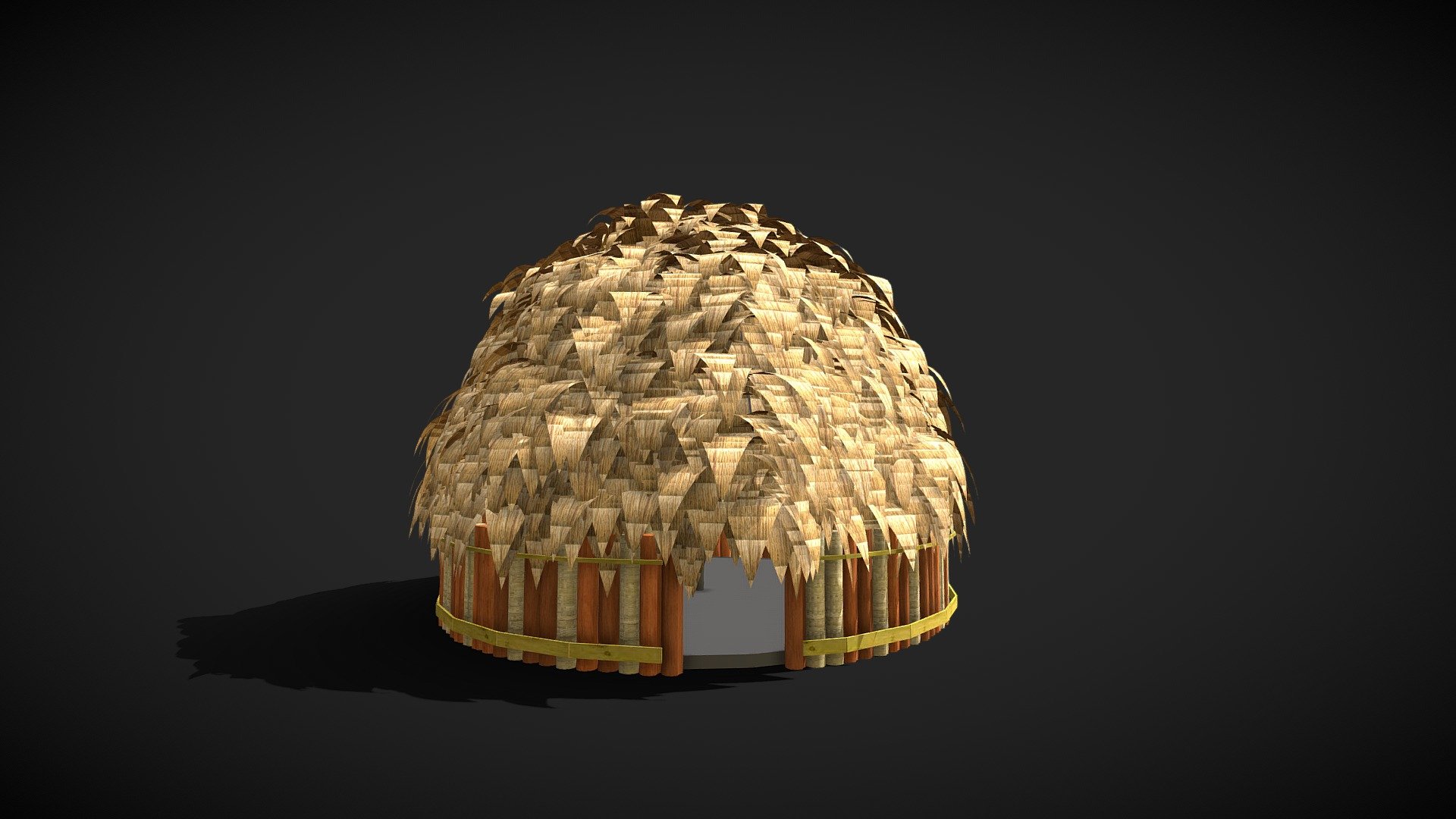 Honai - 3D model by Ikal.Ichwan [764001b] - Sketchfab