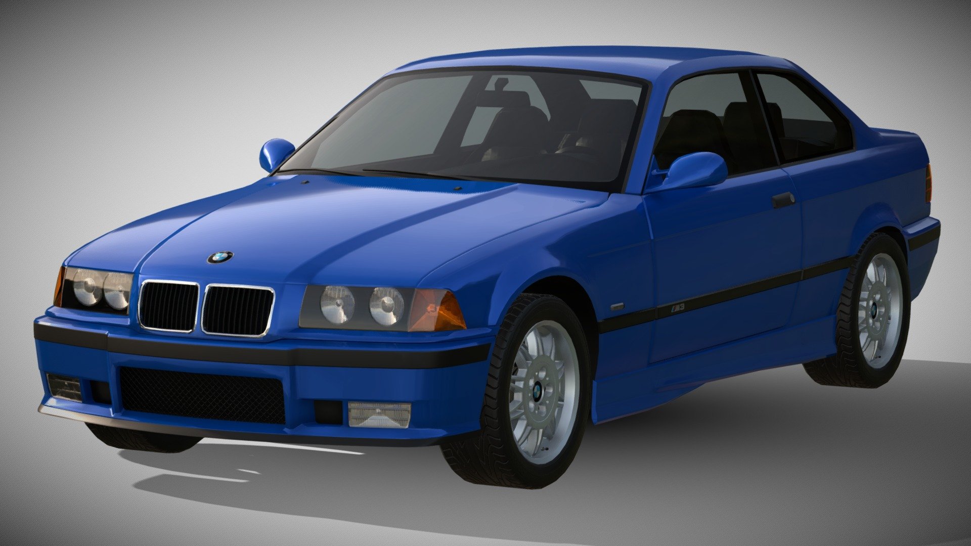 1993 BMW M3 Coupe (E36) - Download Free 3D model by Ddiaz Design ...