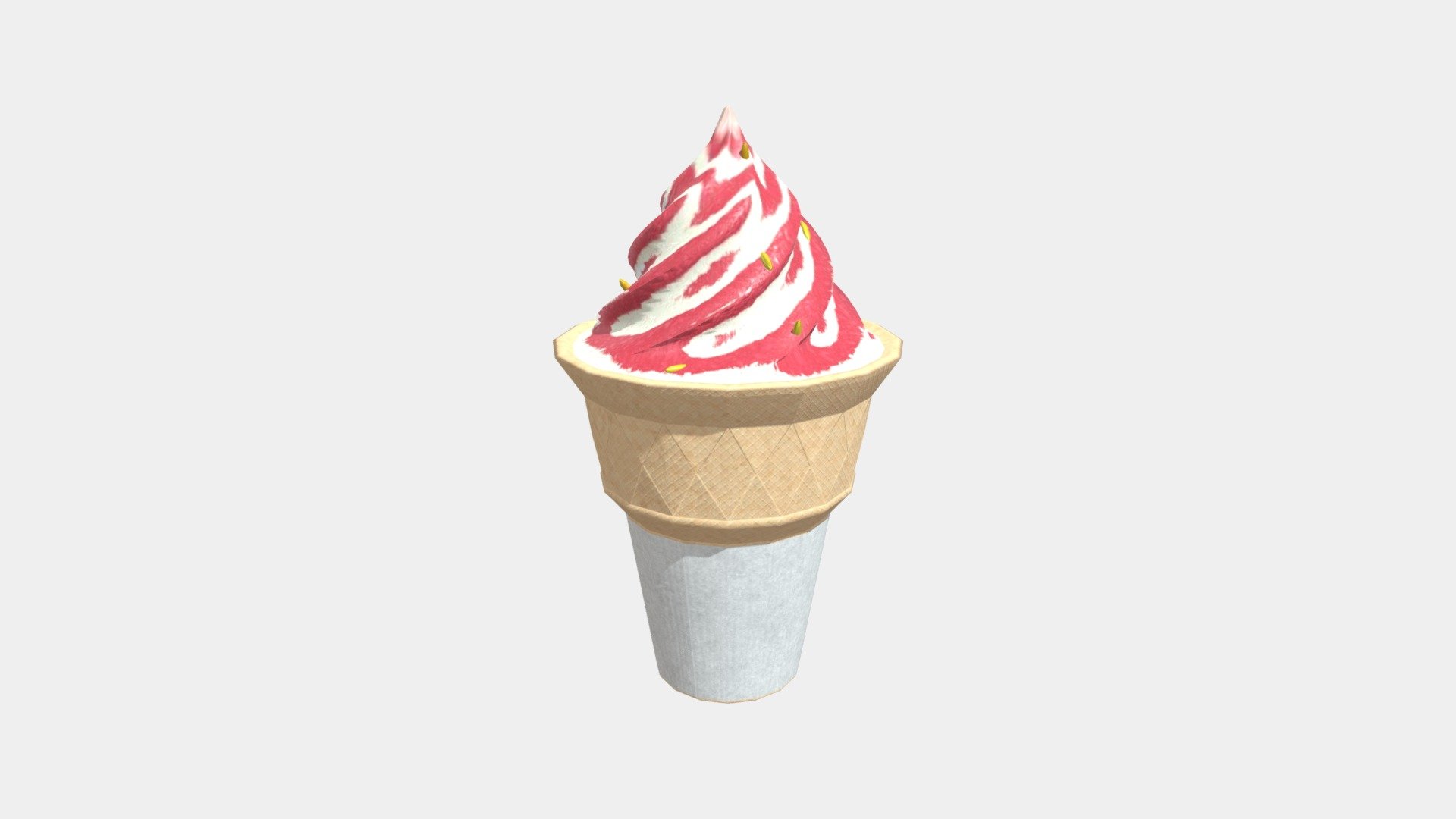 Ice cream - Download Free 3D model by devmate_ [7641286] - Sketchfab