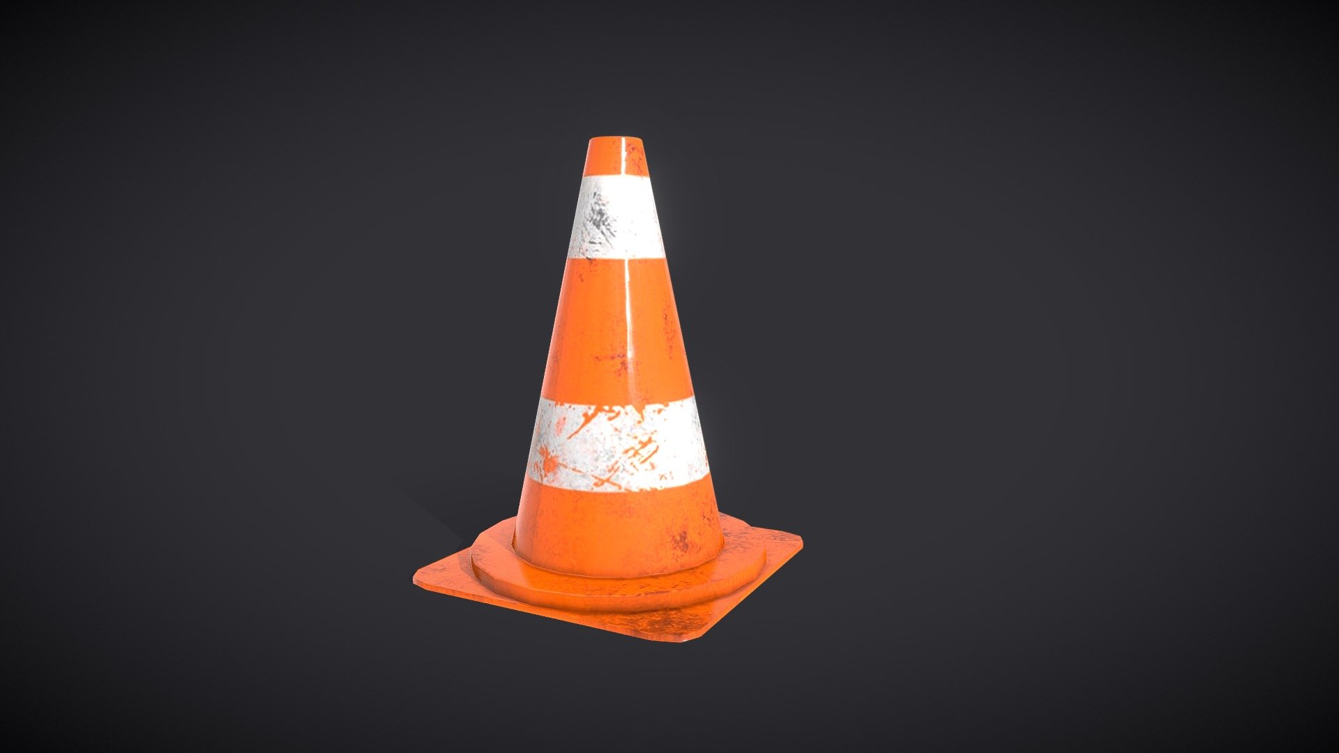 Safety Signs Cone - Buy Royalty Free 3D model by StellarX [7641354 ...