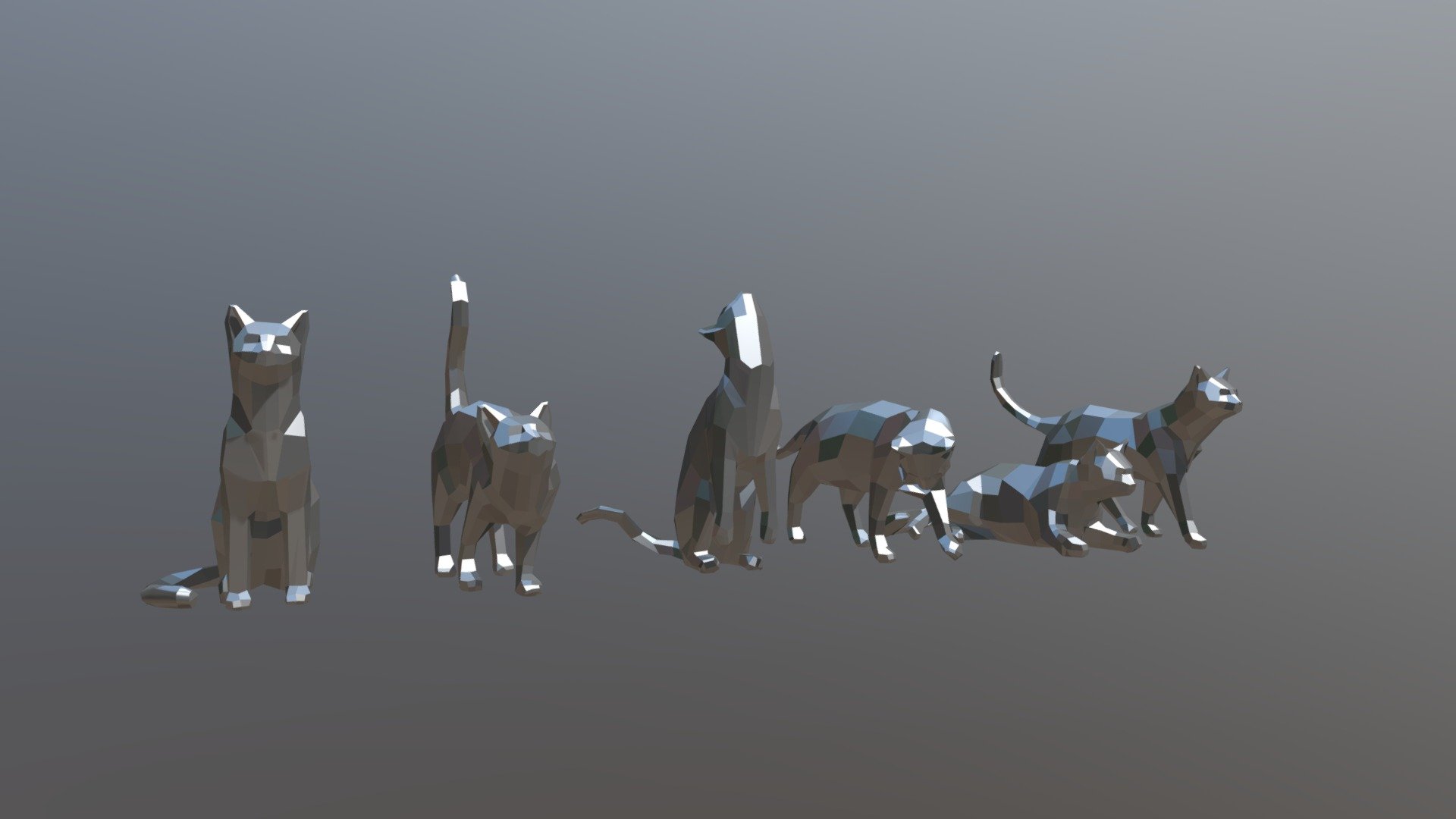 Cat - Download Free 3D model by Songbin [7642148] - Sketchfab