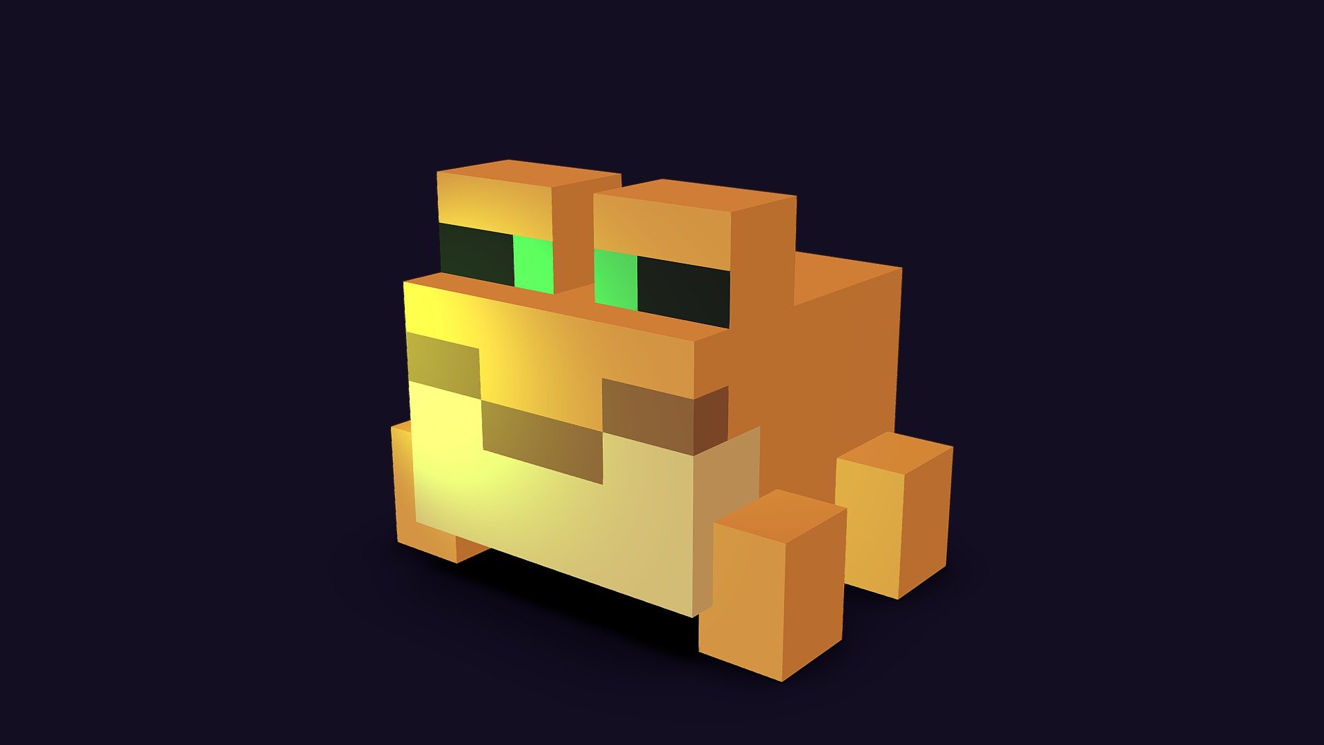 Minecraft Frog - 3D model by vin1load [764263b] - Sketchfab