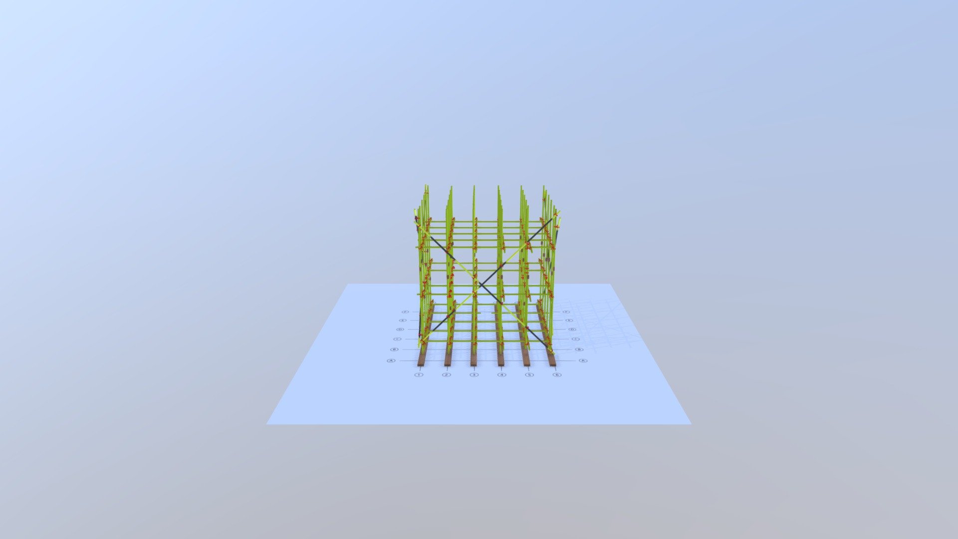 scaffold - Download Free 3D model by zhimianzhang [7642b27] - Sketchfab