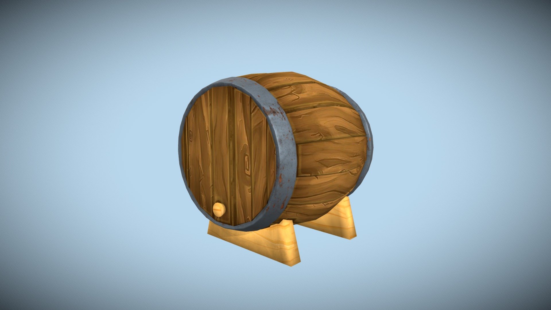 Cartoon Barrel - Download Free 3D model by Khal-lion [764504c] - Sketchfab
