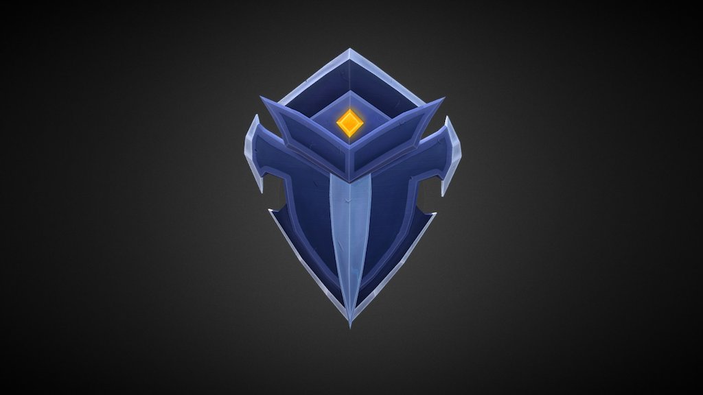 Shield Low Poly - 3D model by Maude Martin-Carrier (@sheiya) [7645908 ...