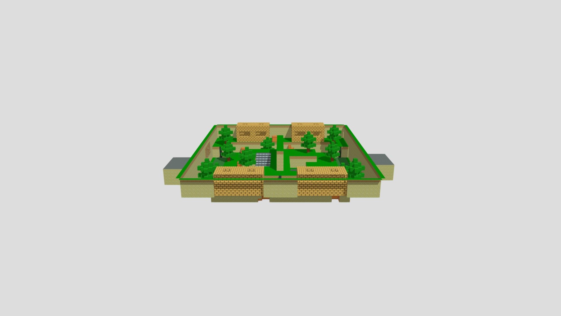 crash map crazy pixel apocalypse - Download Free 3D model by gameripper ...