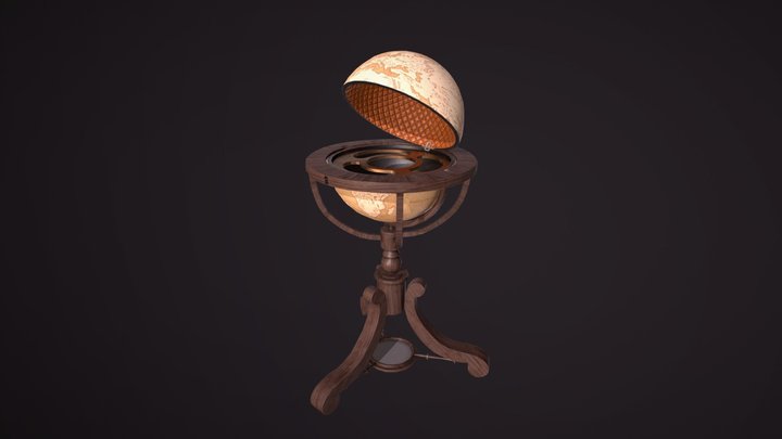 Globe 3D models - Sketchfab