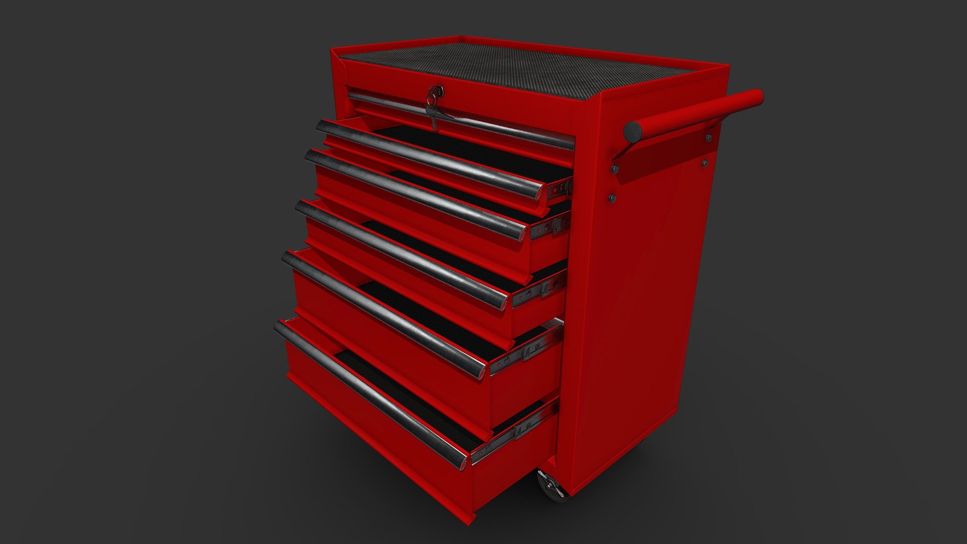 Rolling tool chest - 3D model by Kaitos [7646ba3] - Sketchfab