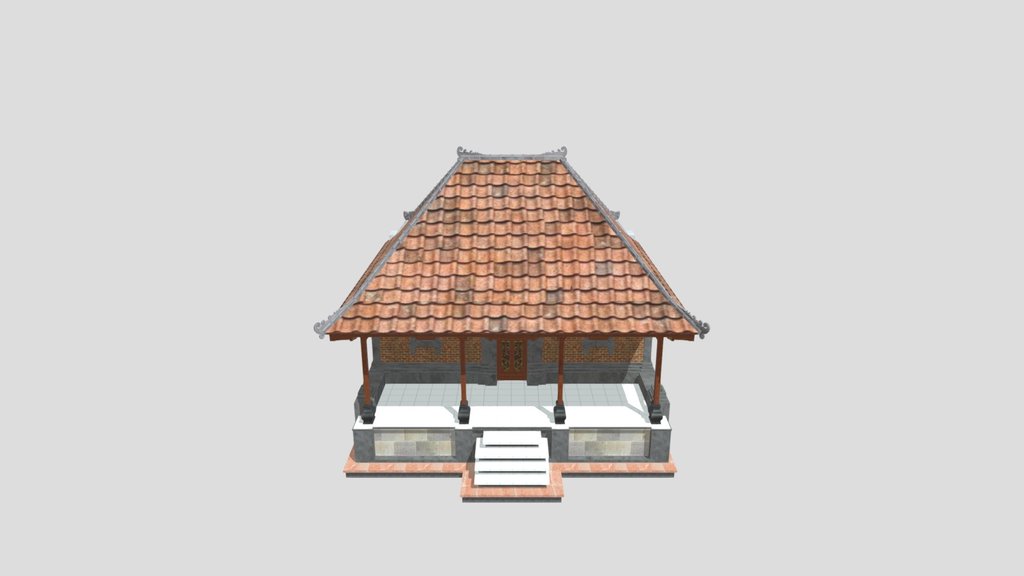 Rumah - A 3D model collection by Rinka17 (@WijayaLestari) - Sketchfab