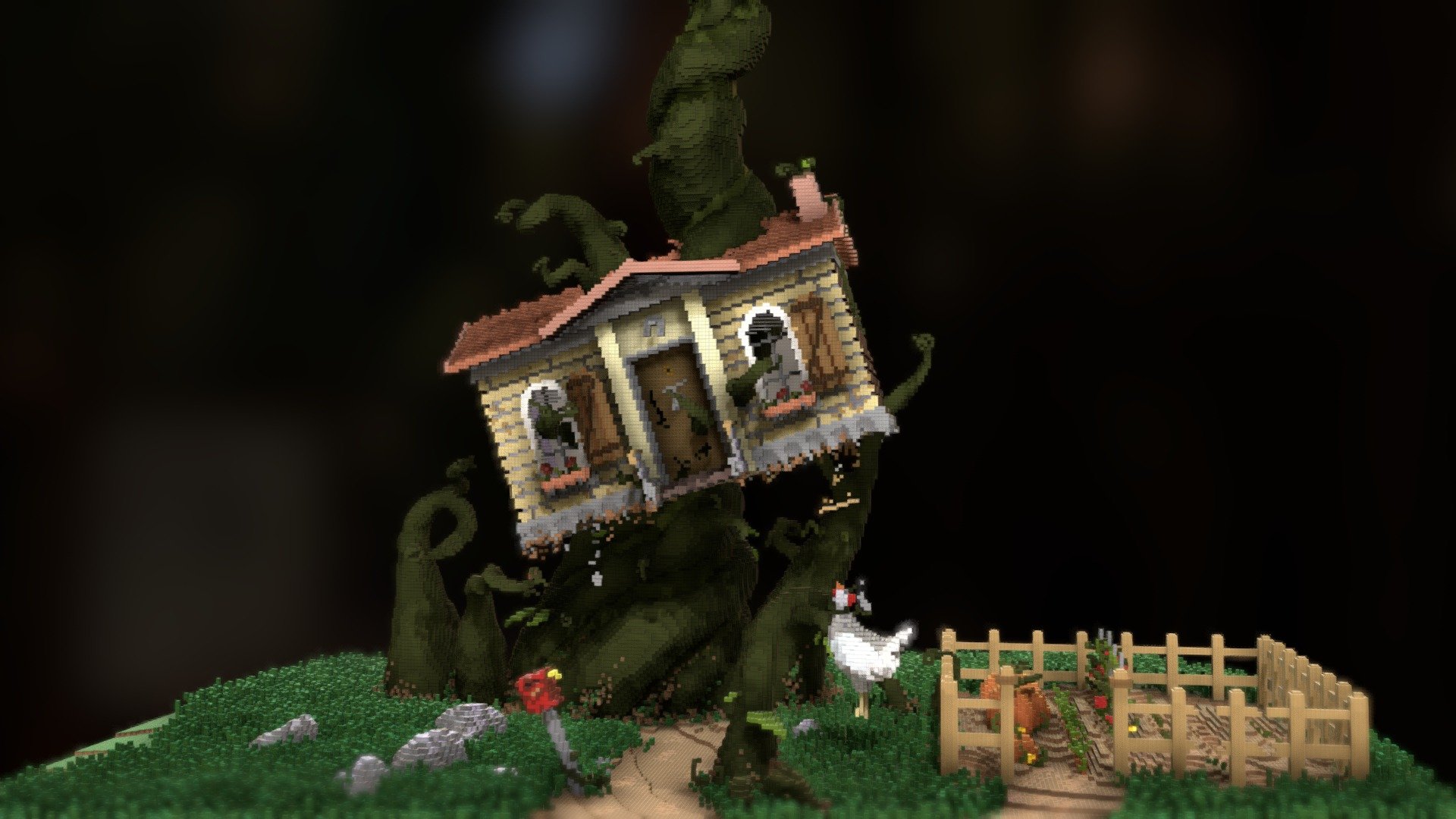 The Beanstalk - 3D model by Greg.G Ofttix (@Ofttix) [764a53a] - Sketchfab