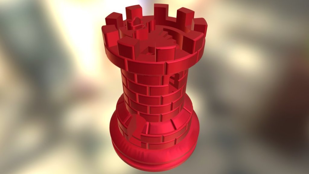Batman Superman Rook Castle - Download Free 3D model by Views Unlimited ...